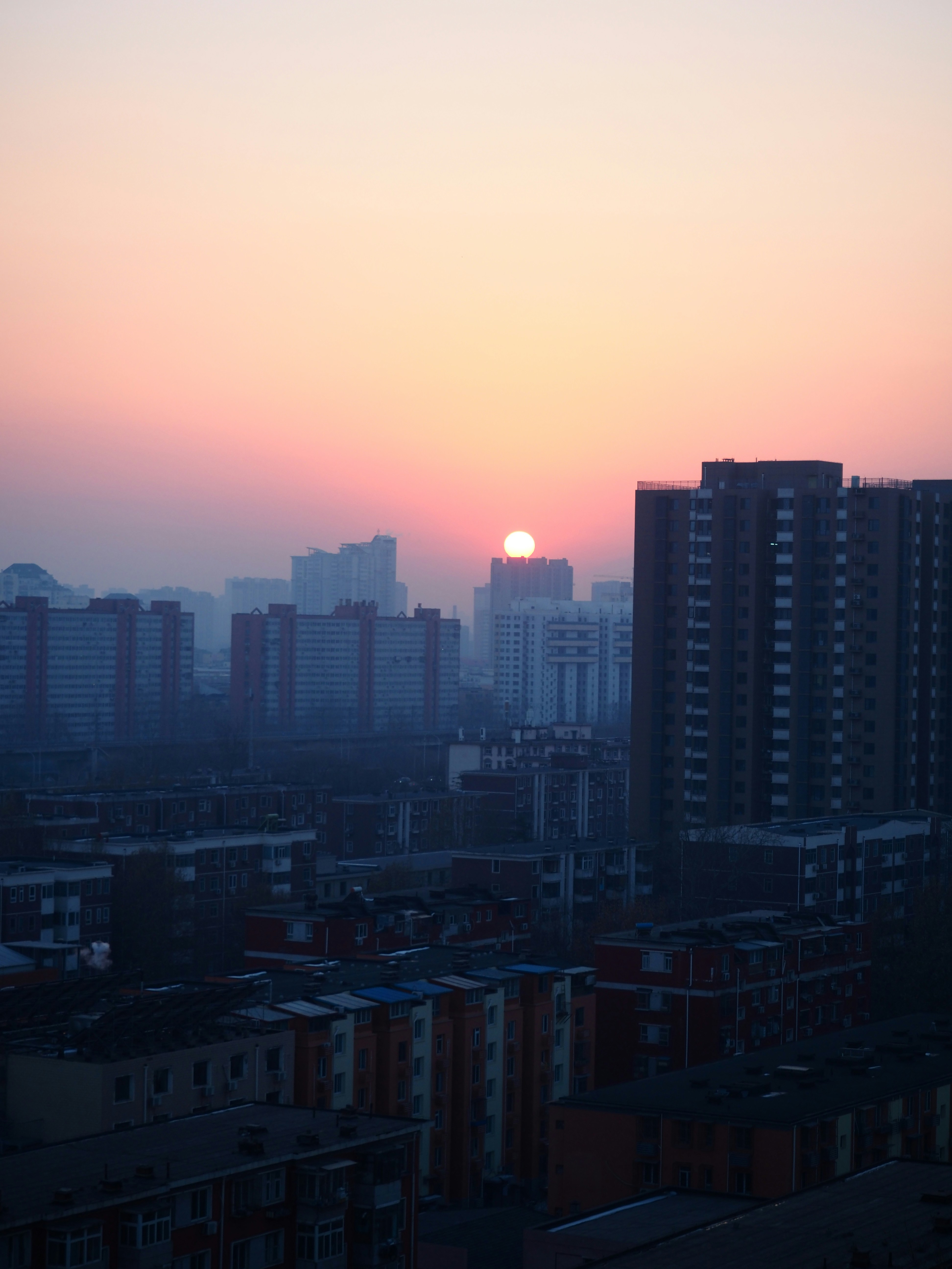 Sunset Over a Concrete Horizon