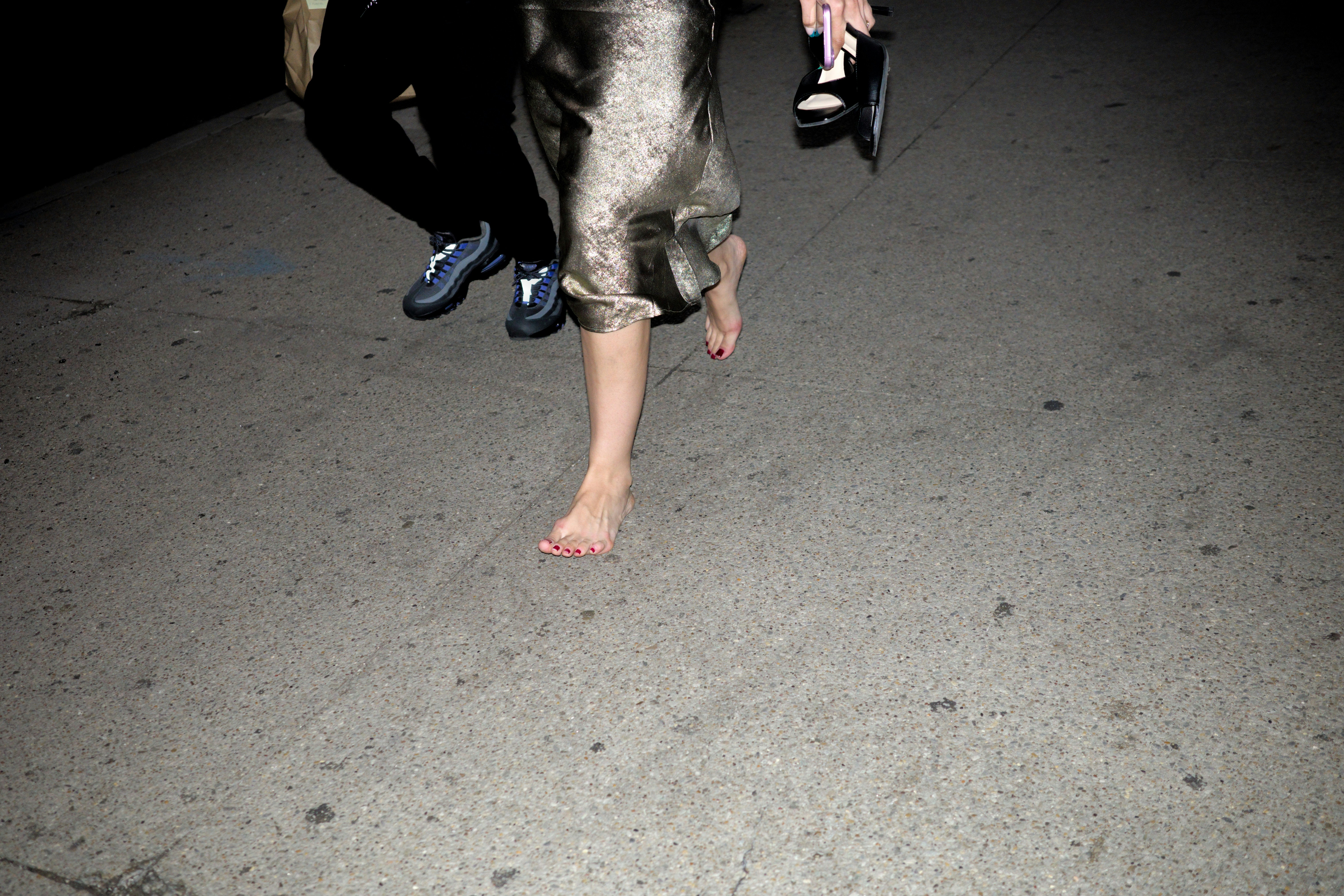 Bare Step: A Midnight Party Exit