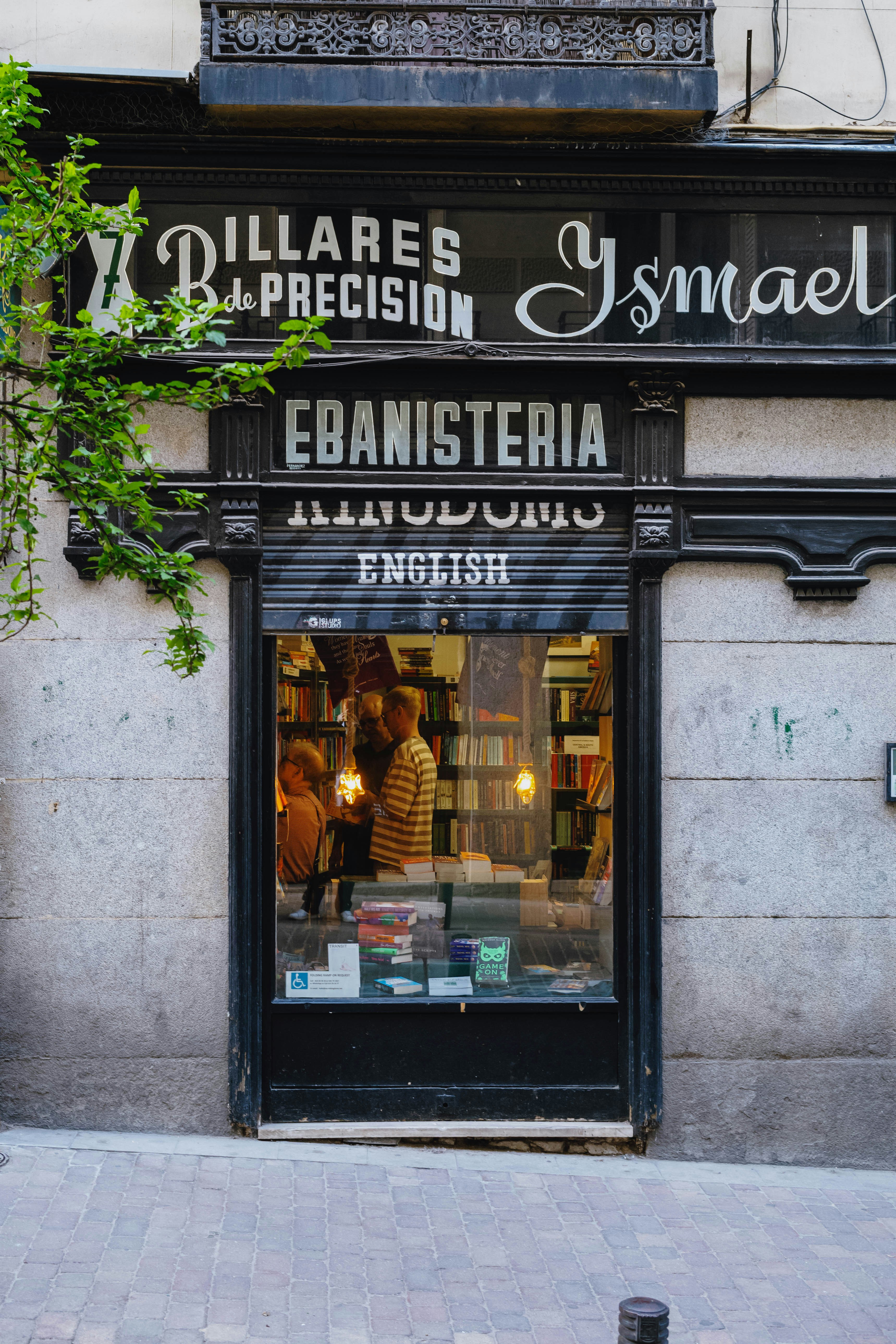 Cobbled Street Bookshop Hidden in Plain Sight