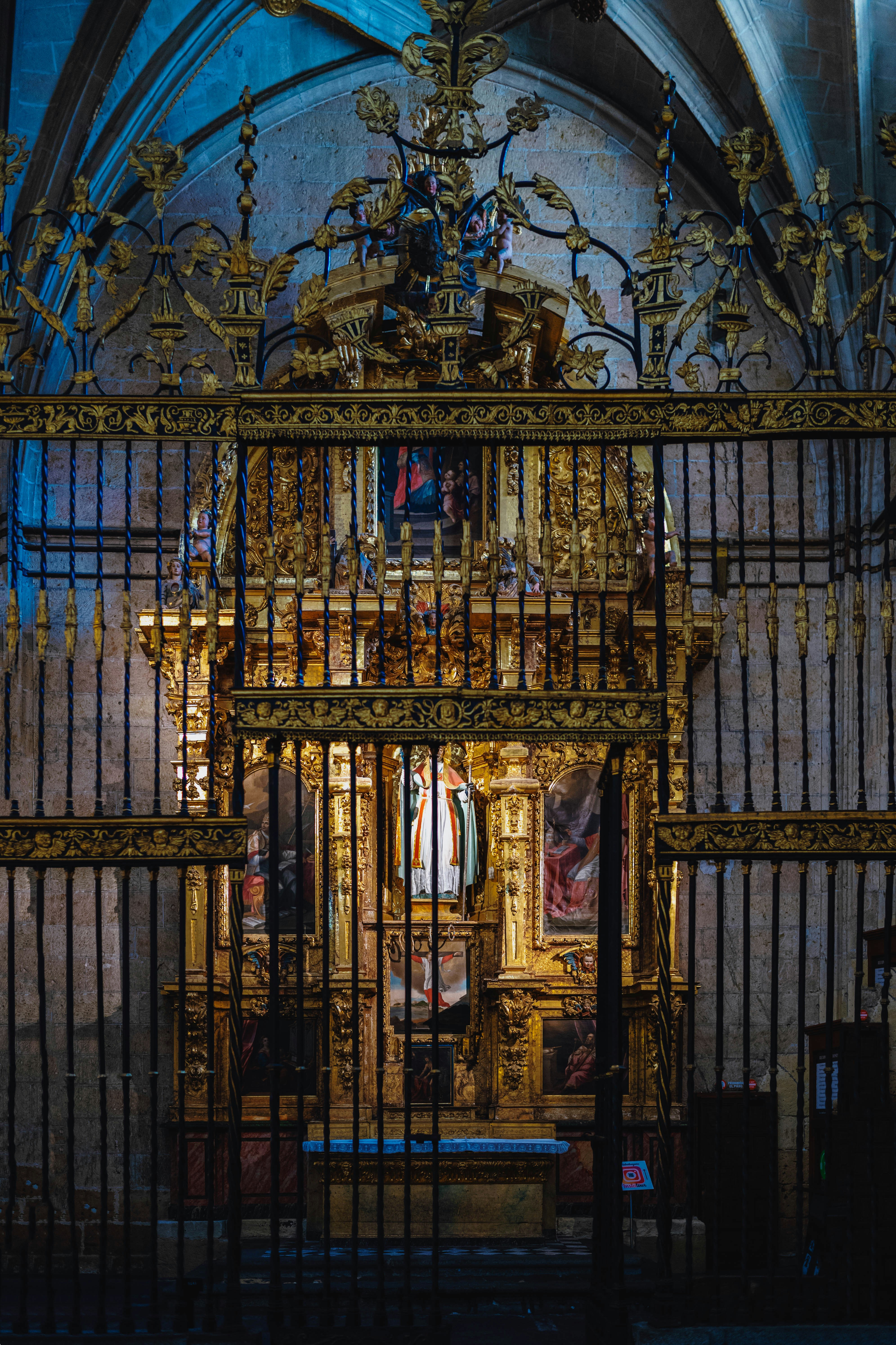 Gilded Sanctuary Behind Bars