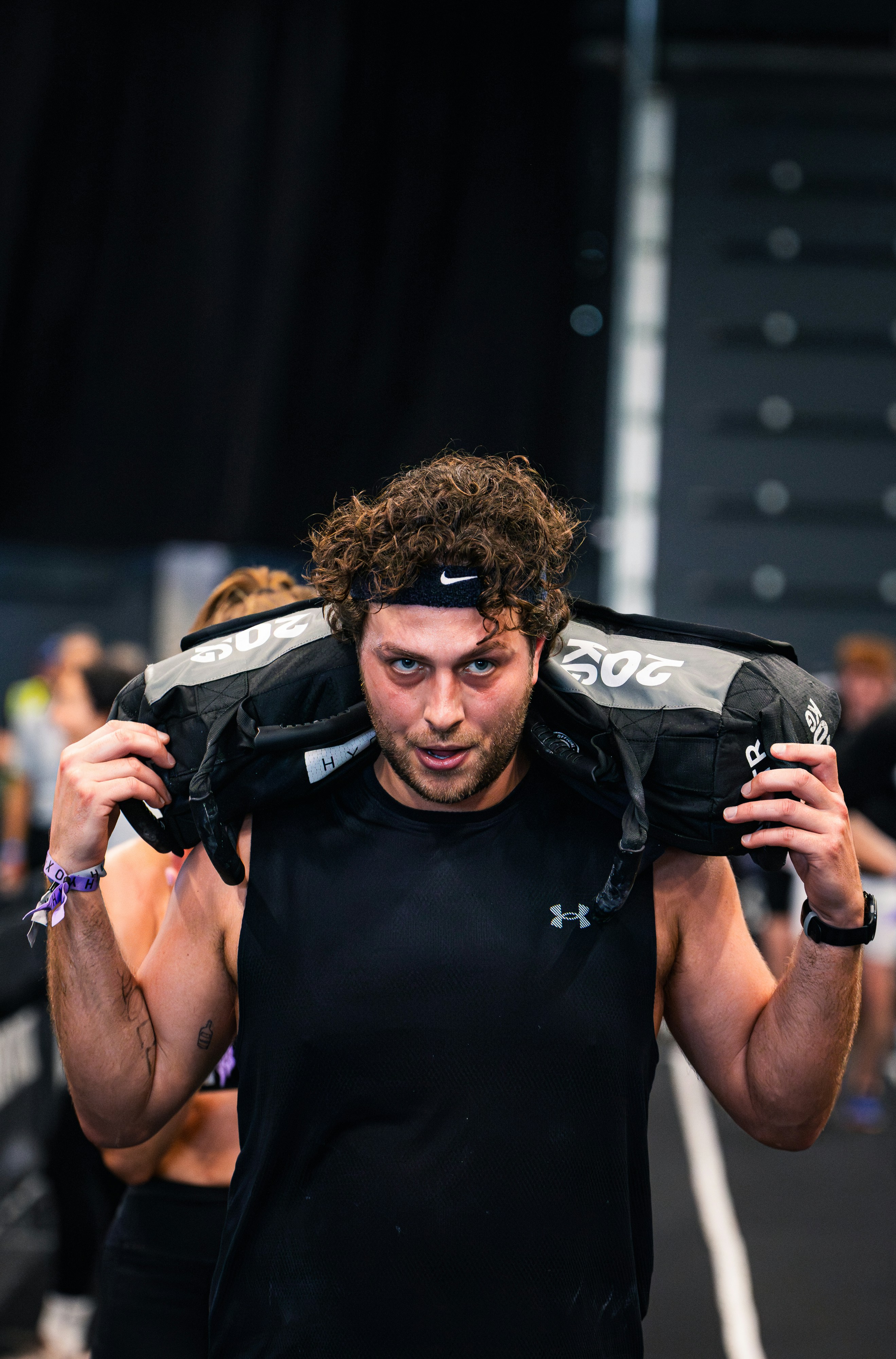 Carrier of the Load: A display of strength and focus in the arena