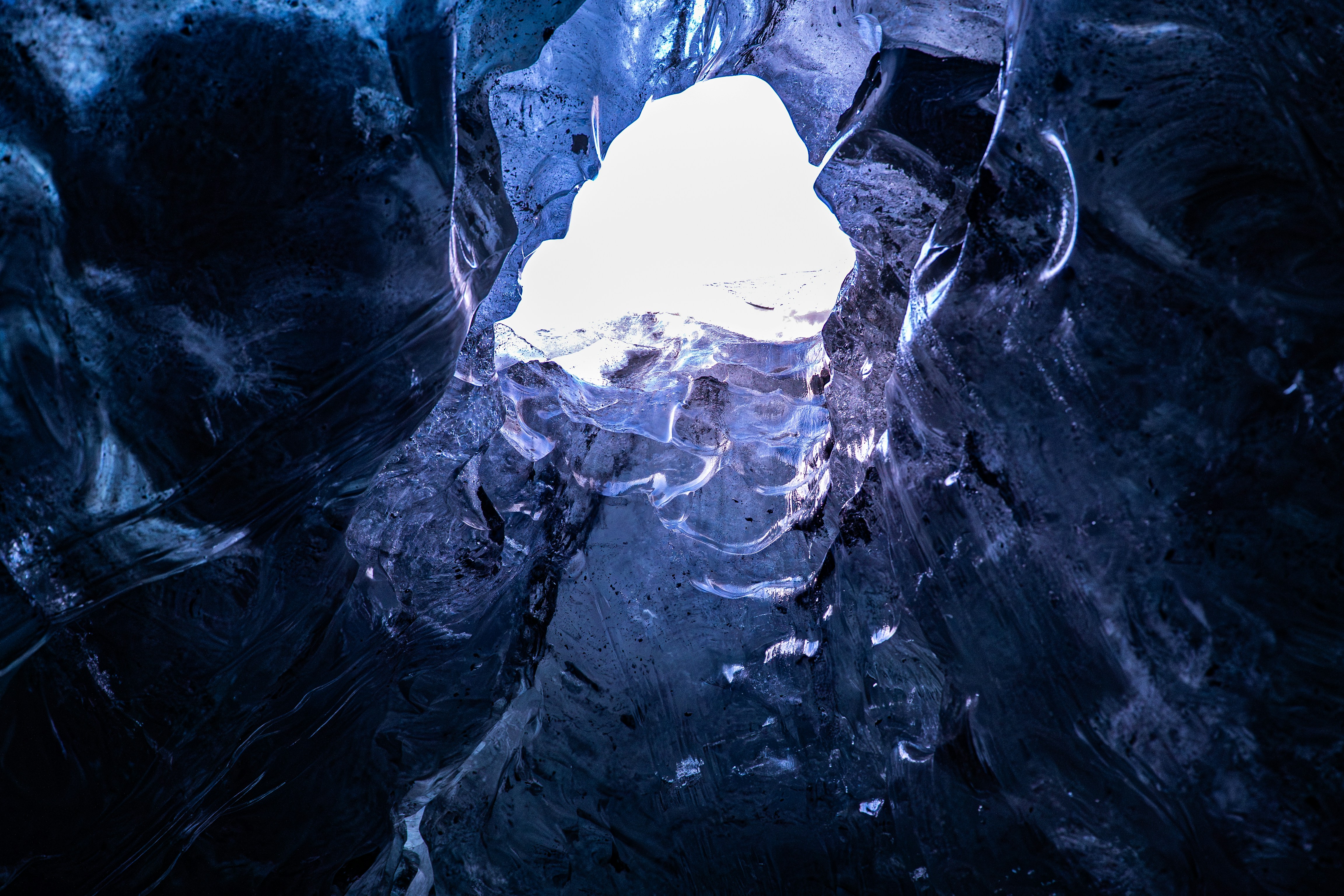 Light at the End of the Ice-Cave Corridor