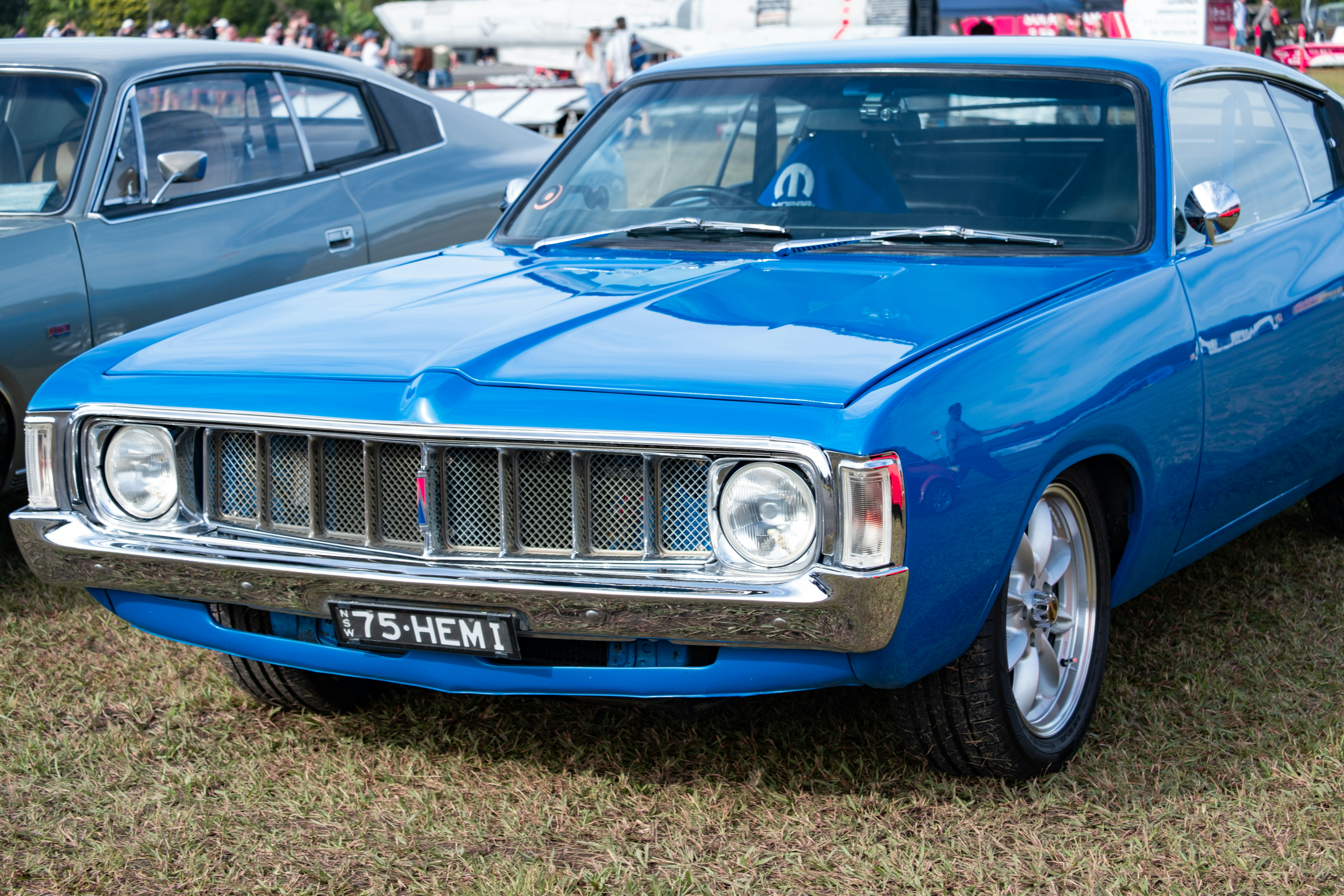Aurora Blue Classic: A Sunset-Cued Crown Jewel at the Car Show