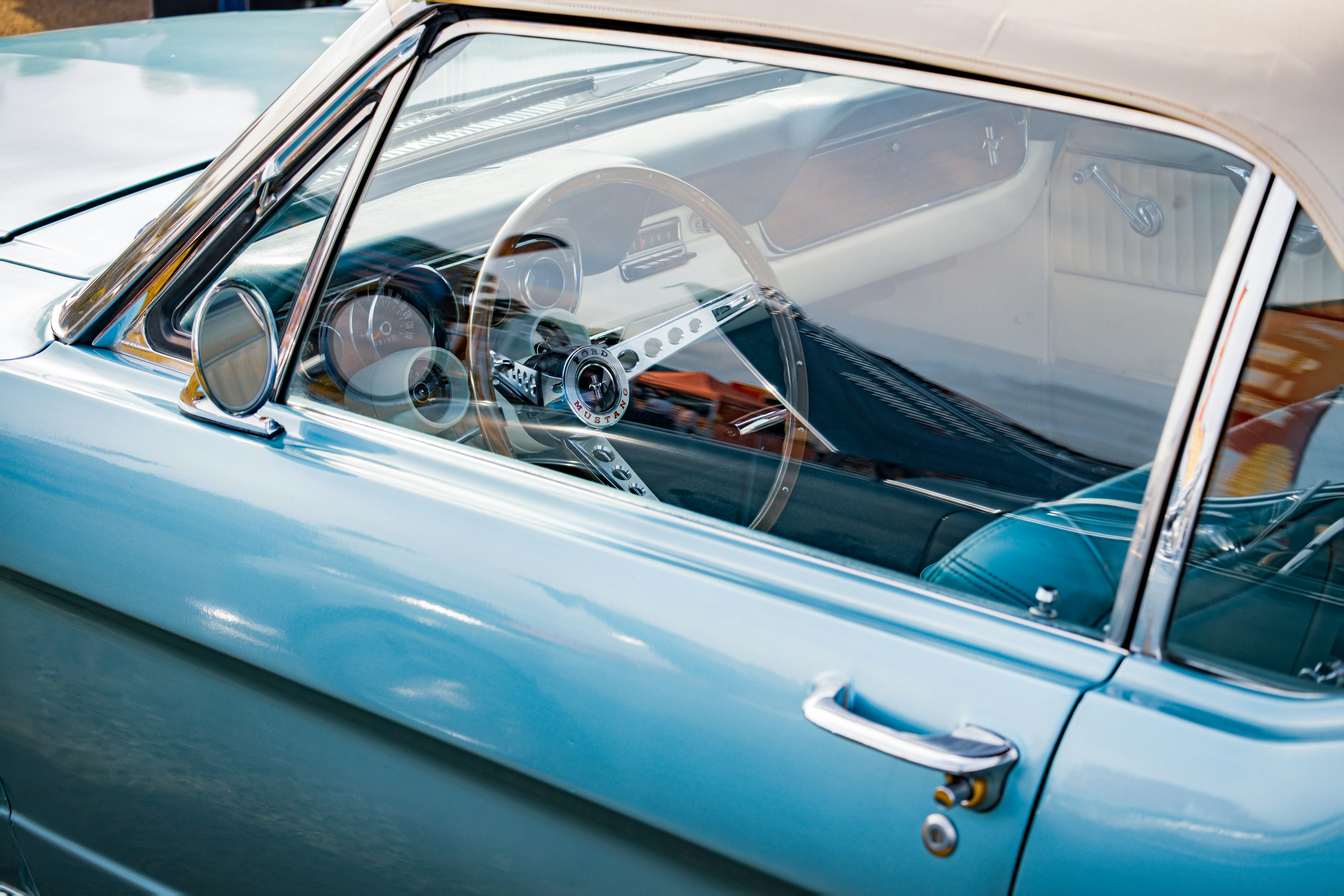 Chrome and Steam: A Glimpse Inside a Classic Car Cabin