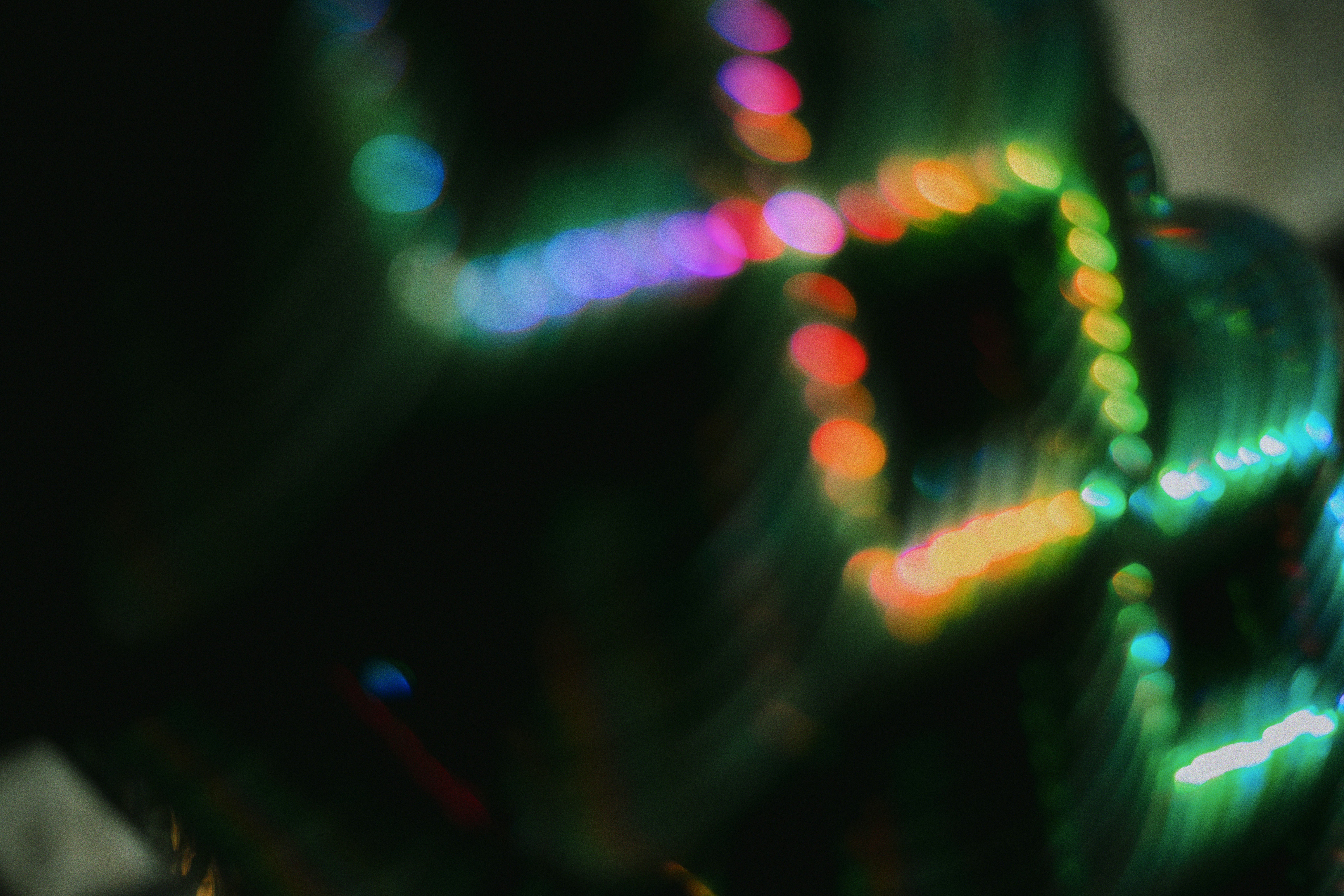 Chromatic Whirl: Neon Threads in Motion