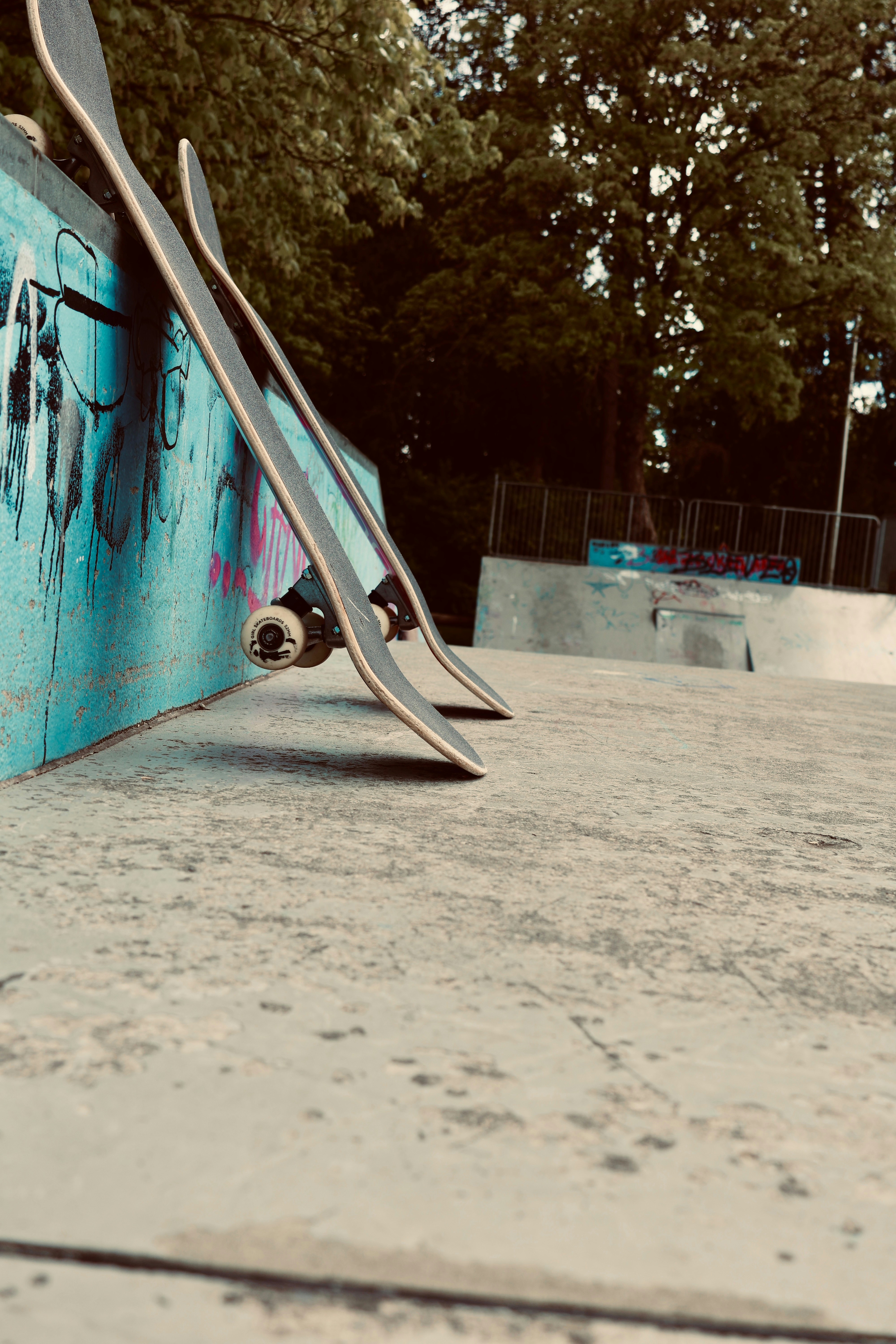 Skate Parks at Ground Level: Curved Decks and Graffiti Echo