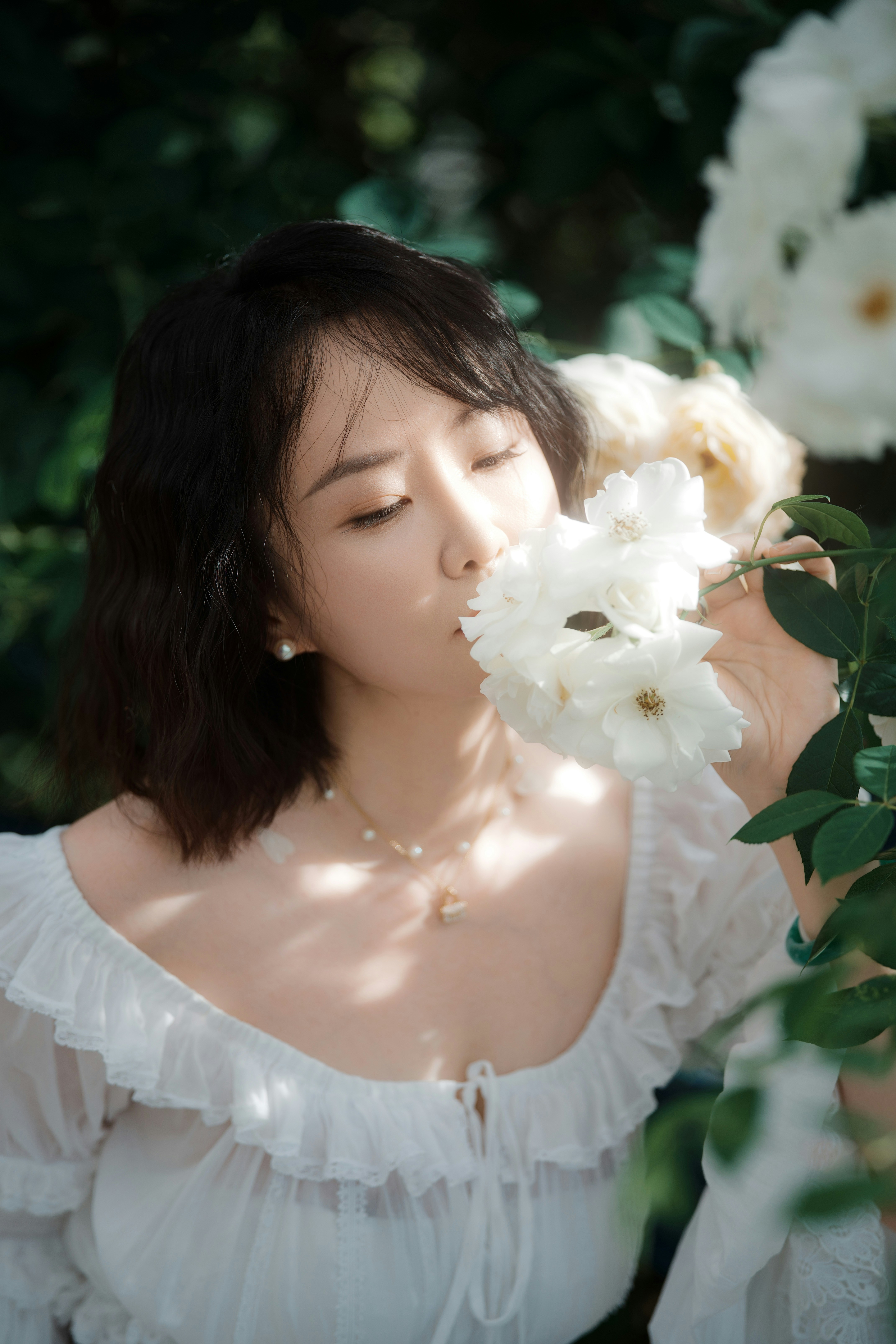 Whisper of White Blooms: A Quiet Kiss of Fragrance