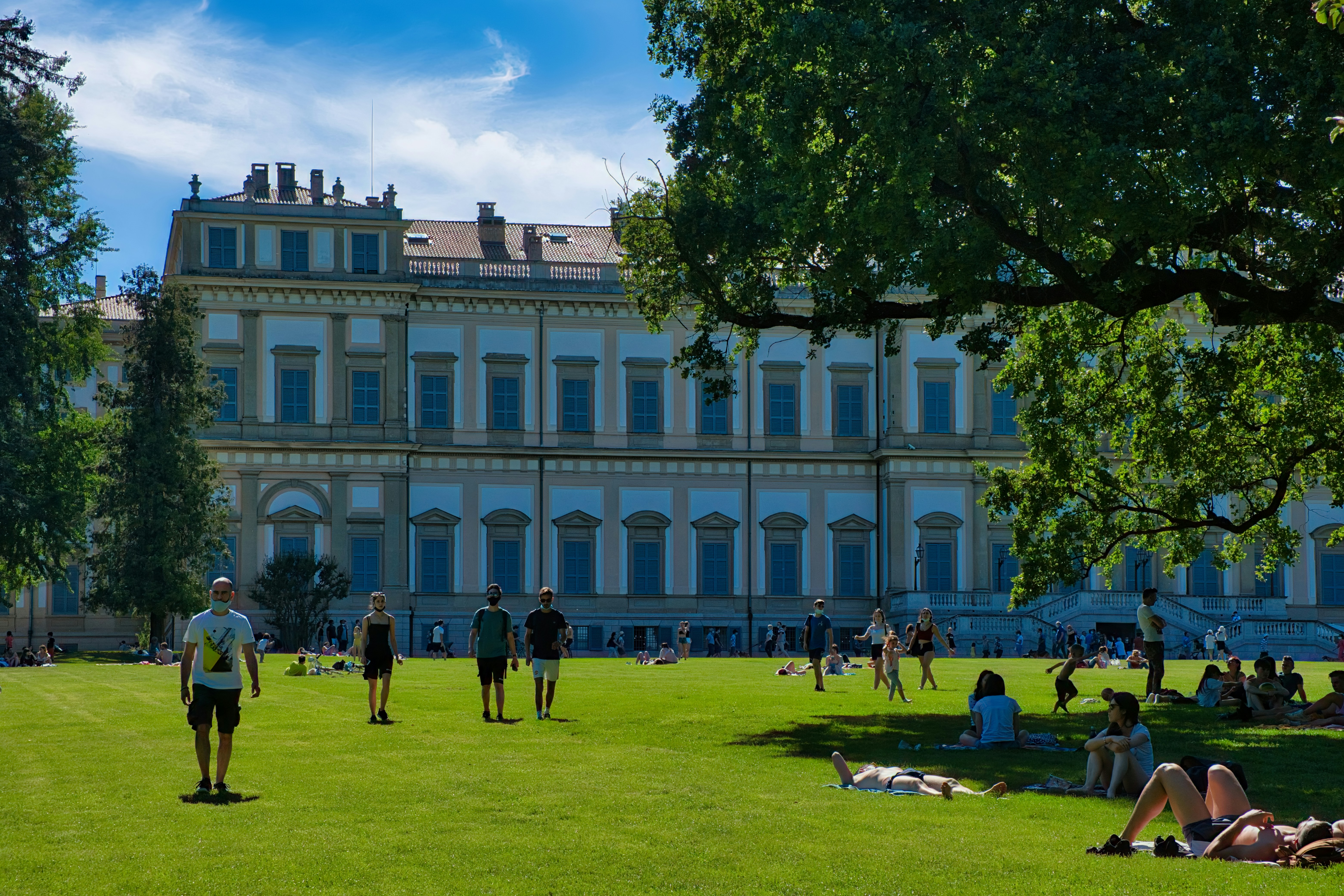 Sunlit Lawn Concert Under the Greystone Palace