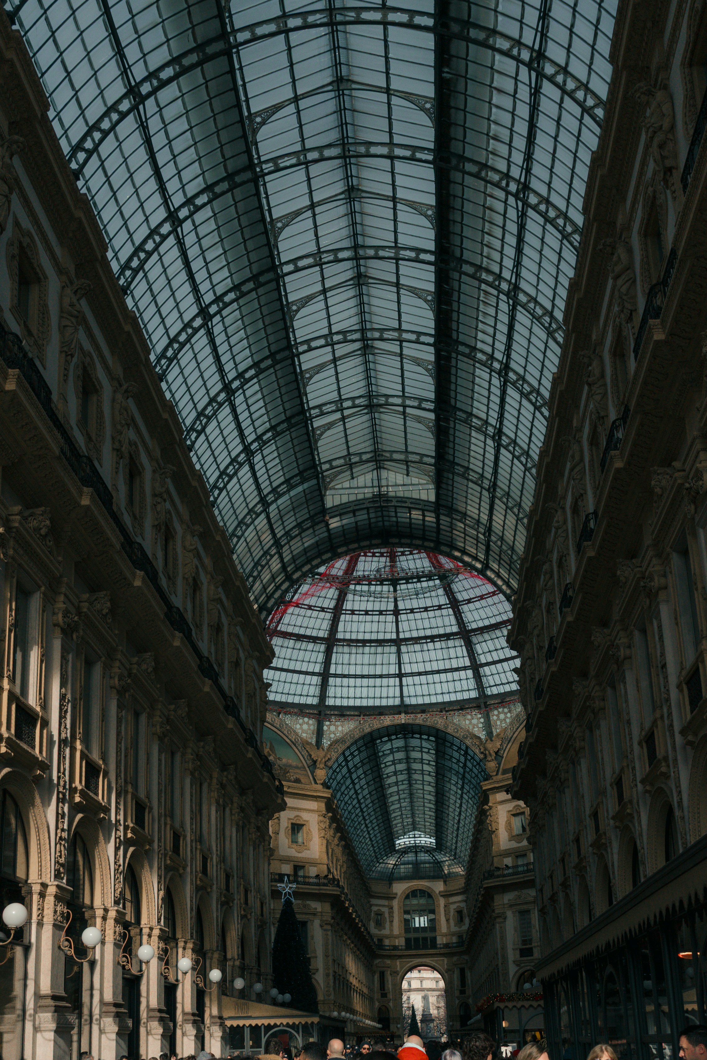 Glass Cathedral: A Grand Arcade Wrapped in Sunlit Steel