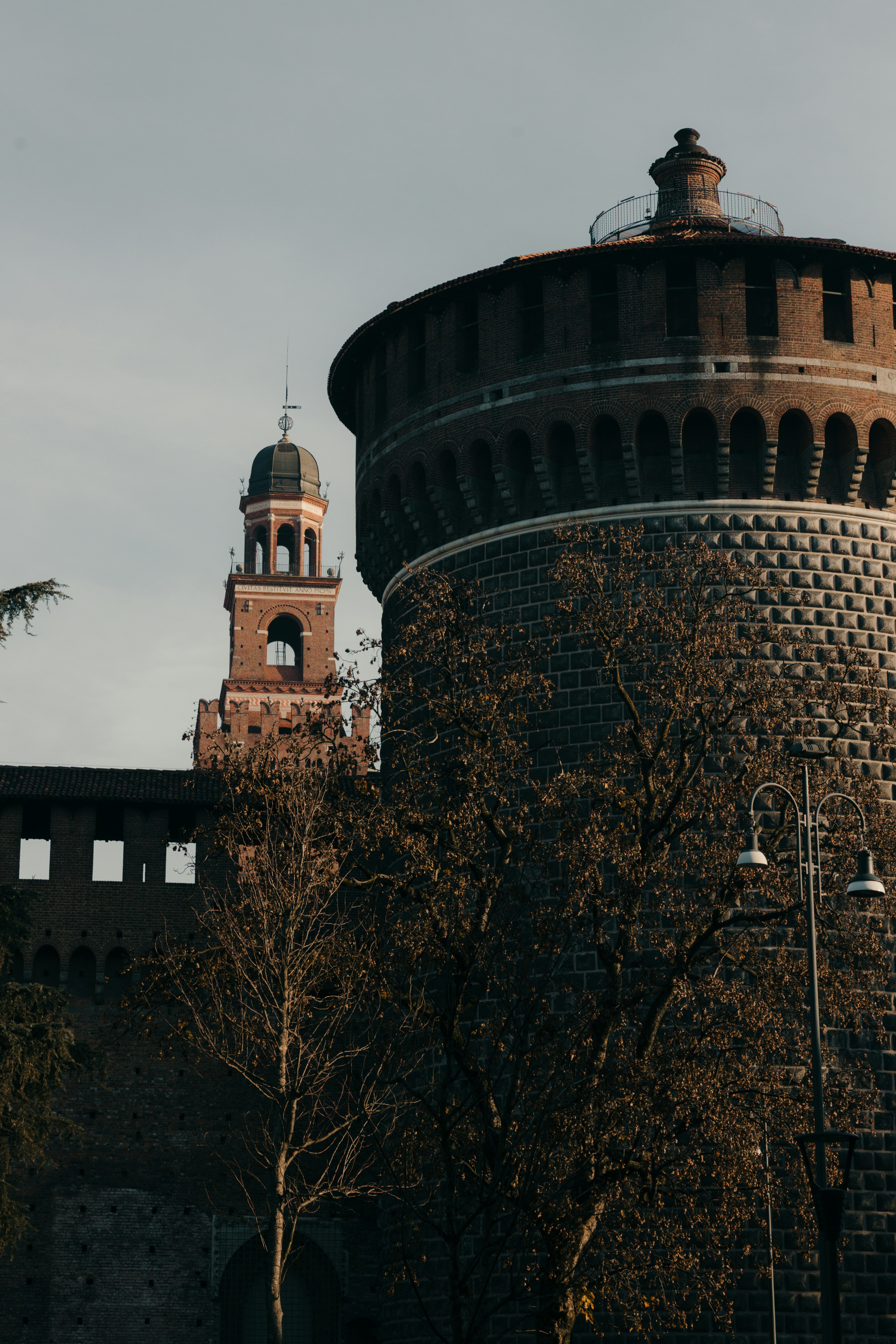 The Circular Keep Above the Quiet Frontier
