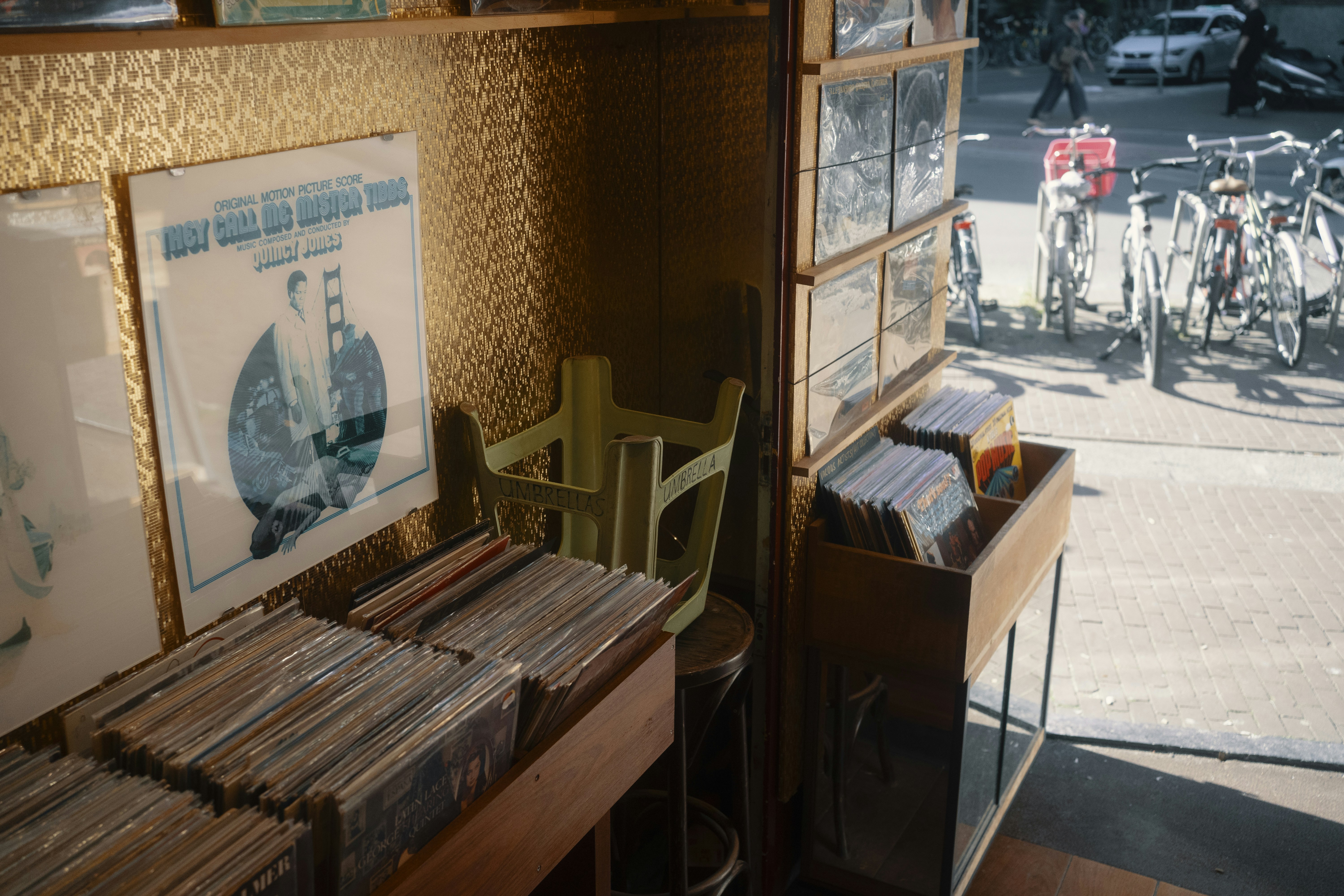 Record Store Alleyway at Daylight