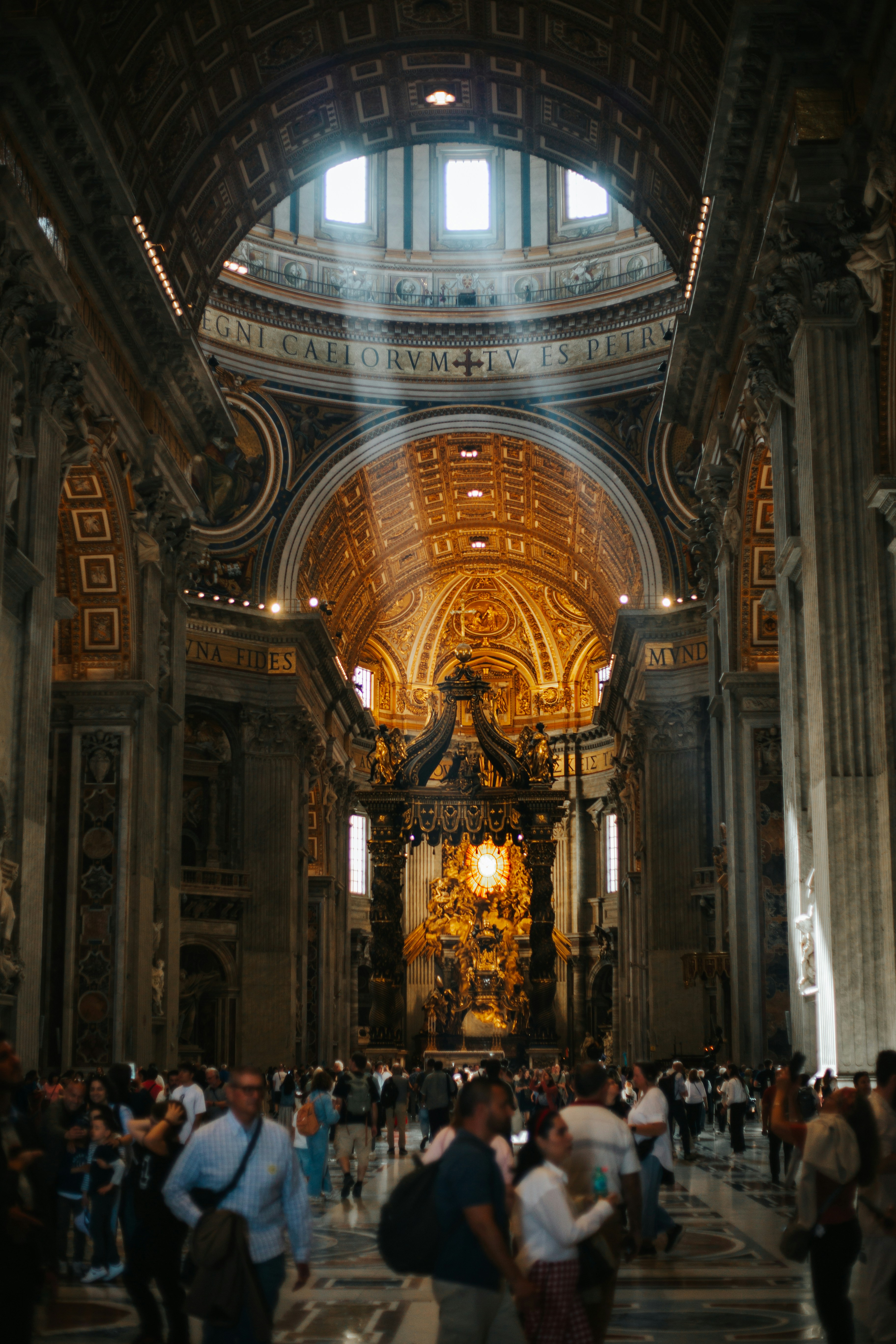 Ribbed Vaults and Golden Altars: Life Flourishing in St. Peter's Basilica