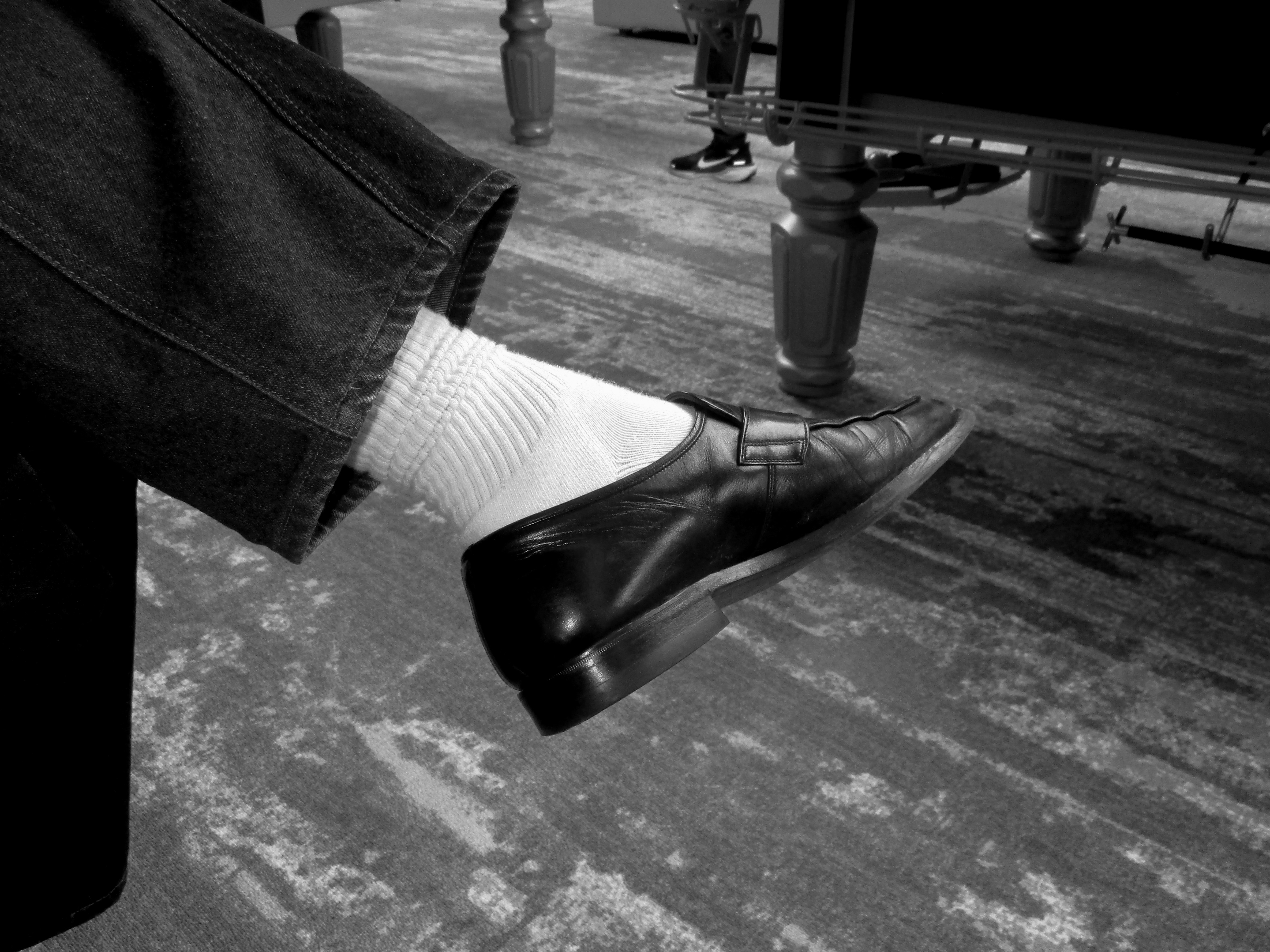 Step into the Quiet Rhythm of a Foot in Motion