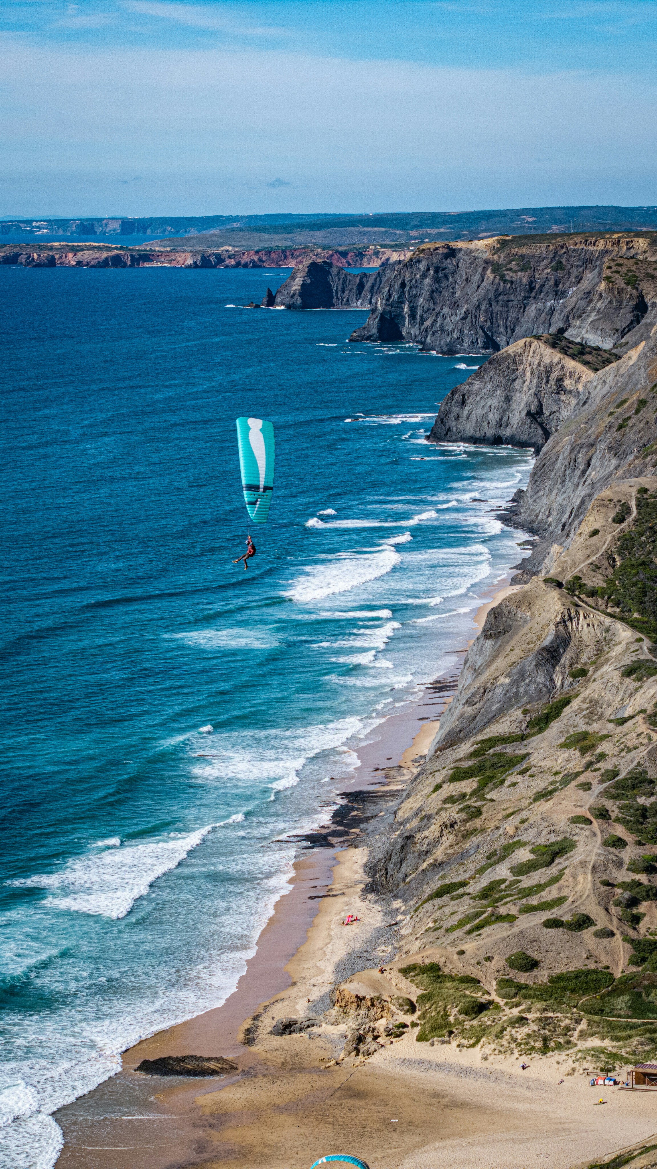 Coastal Glide: A Kite Surfer Traces the Atlantic Between Cliffs