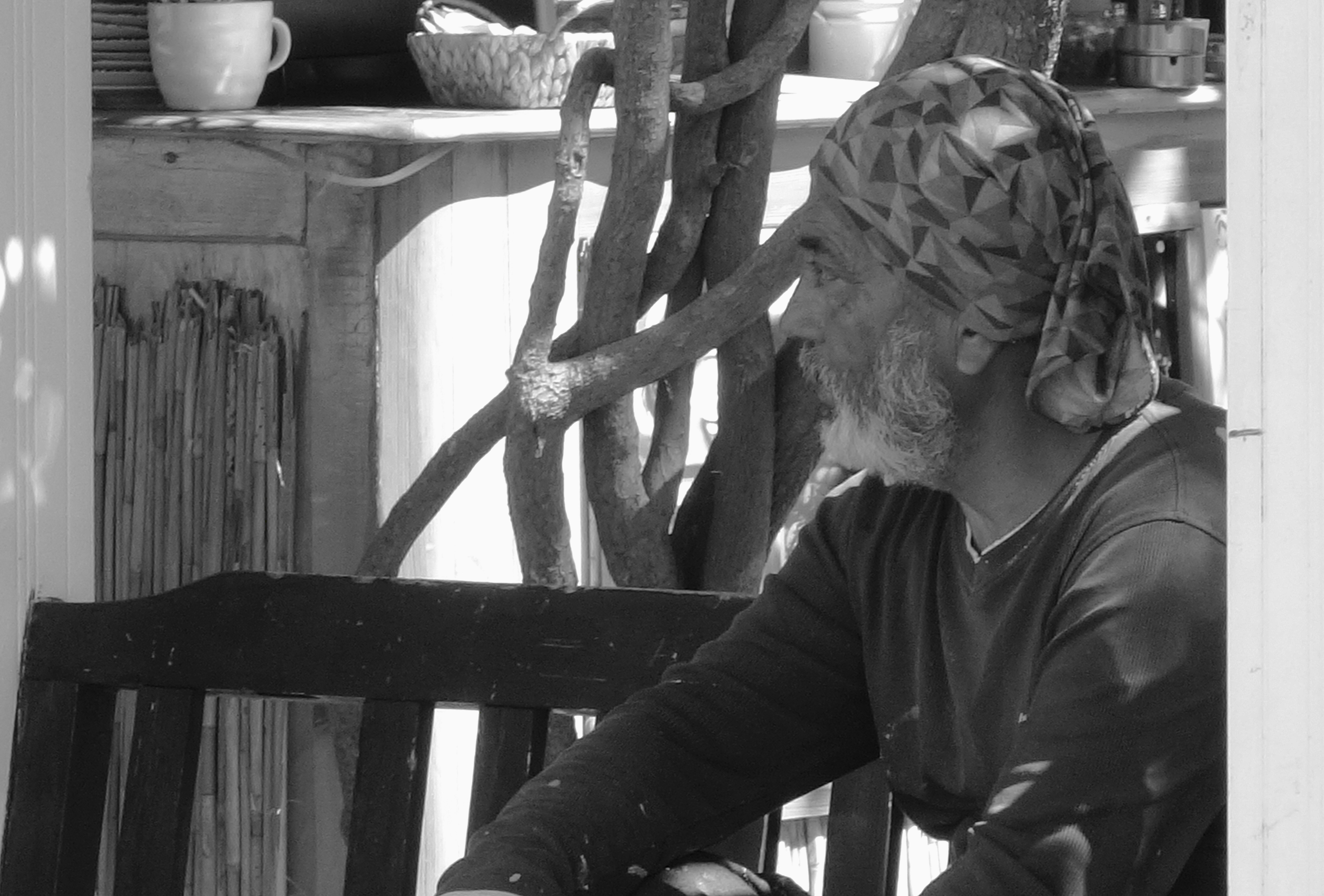 Hearts of Wood: A Lone Artisan in Quiet Sunlit Nook