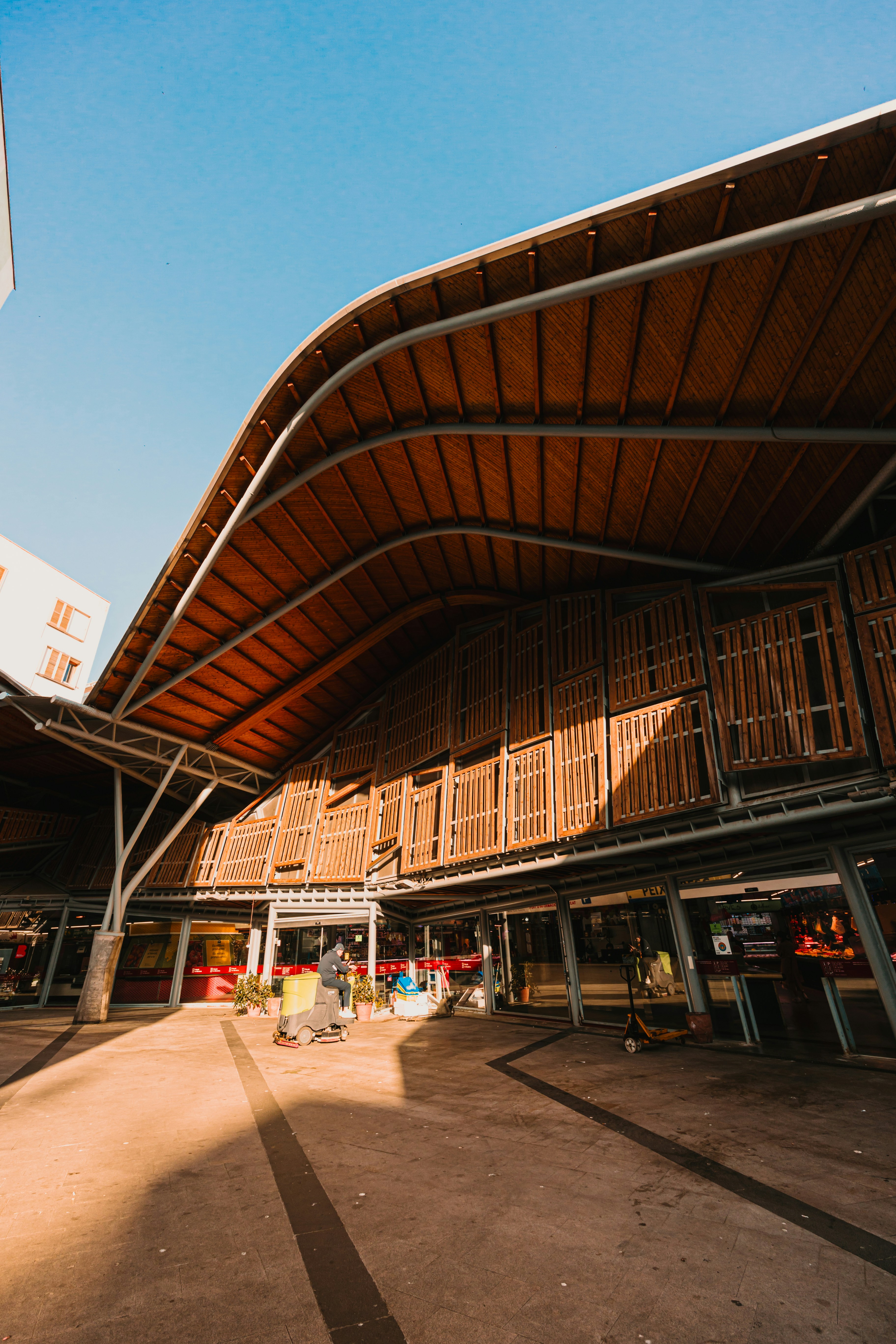 Canopy Overhead at the Market Hall