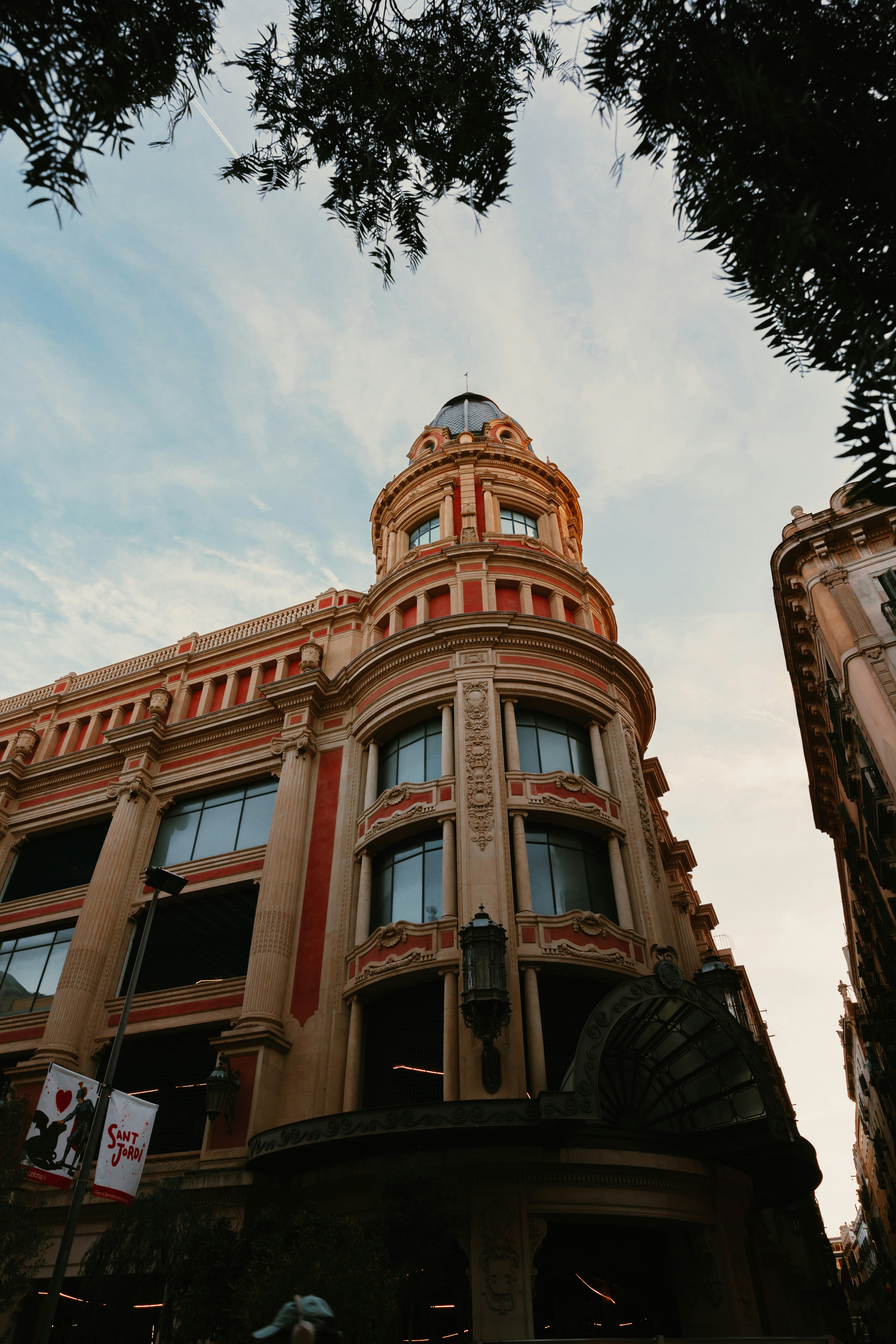 Cornered Grandeur: The Clocked Facade of a Historic Corner Building