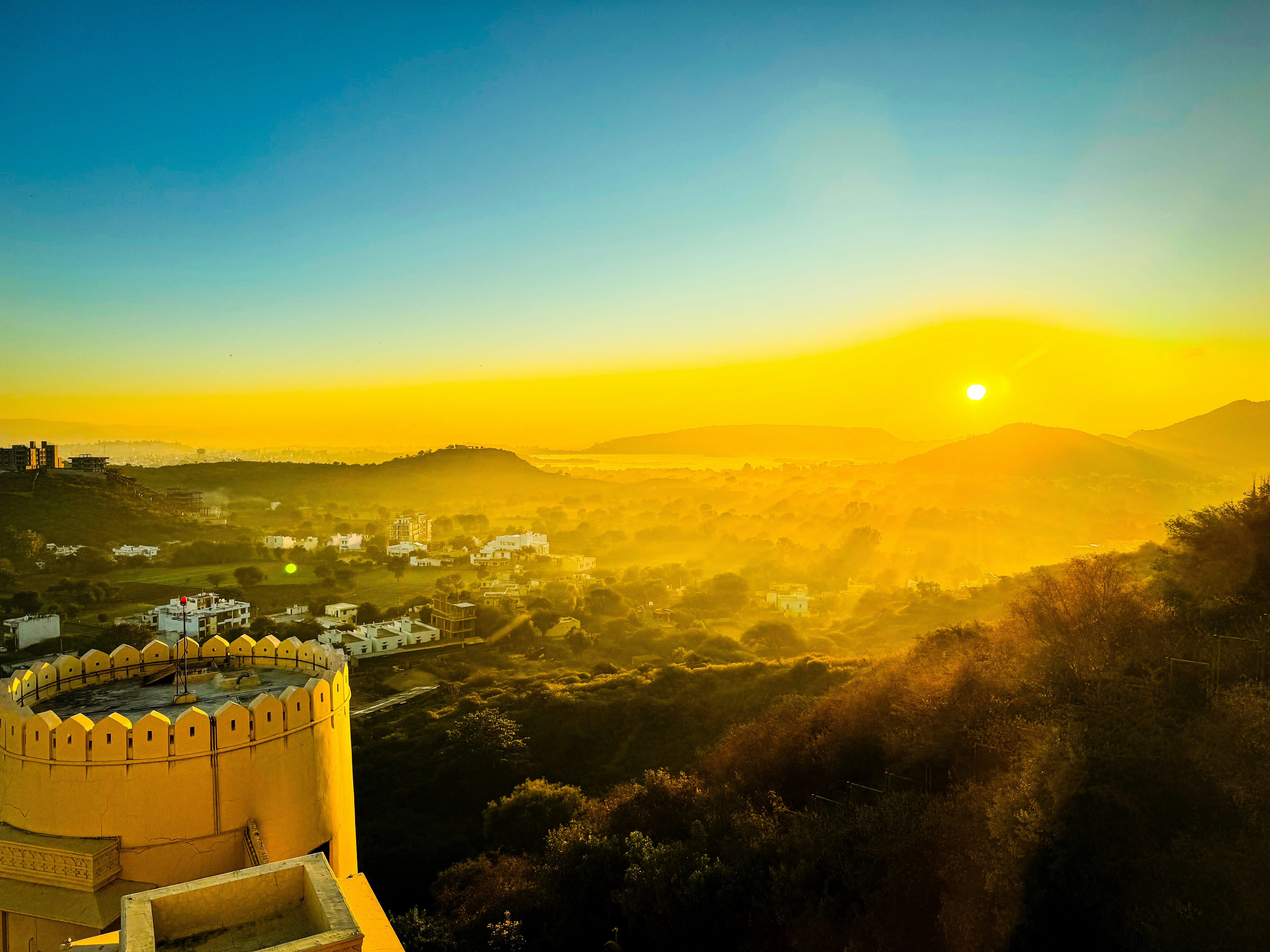 Golden Hour on the Fortress Ridge