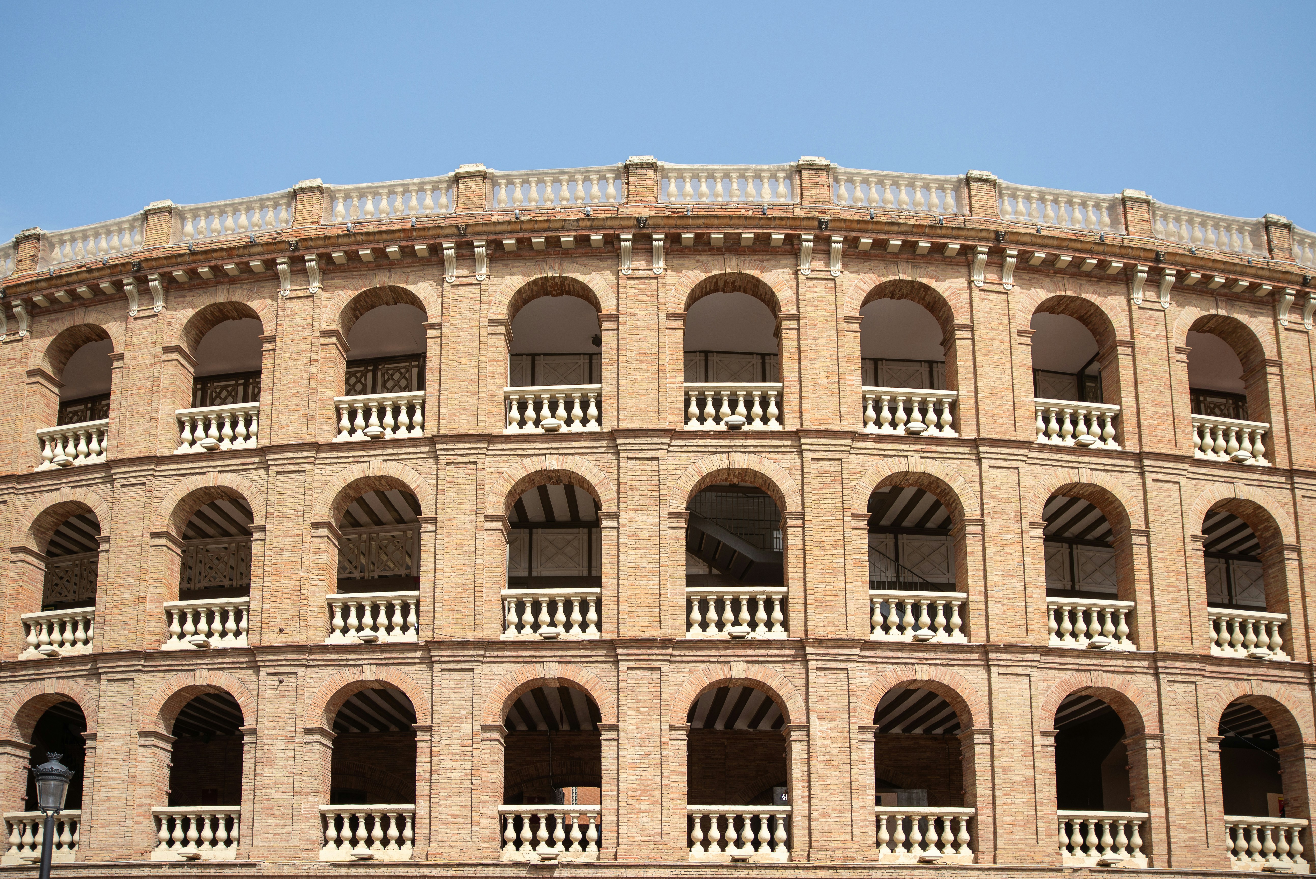 Arcaded Facade in Carved Stone