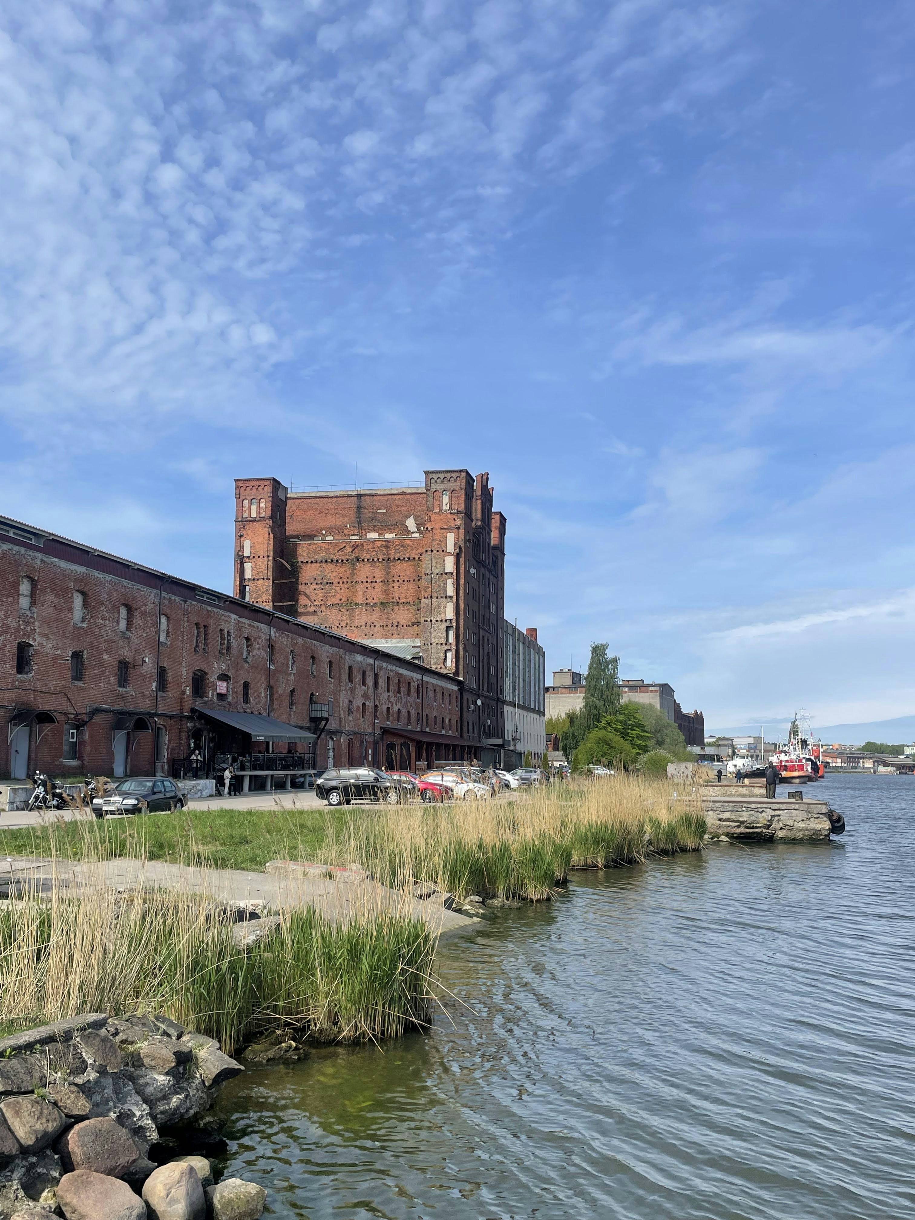 Red Brick Warehouse by the Waterfront