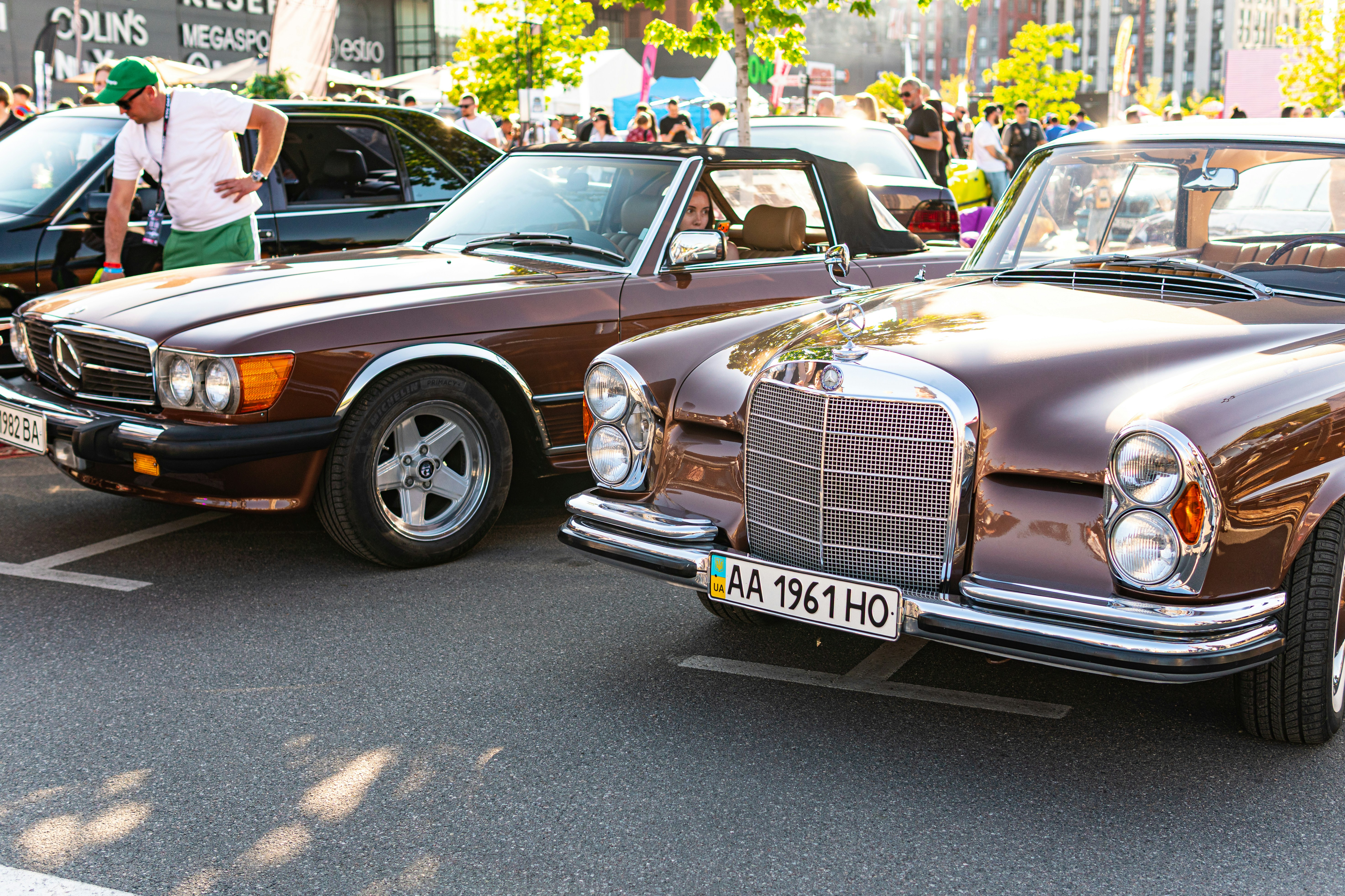 Polished Classics at the Downtown Car Show