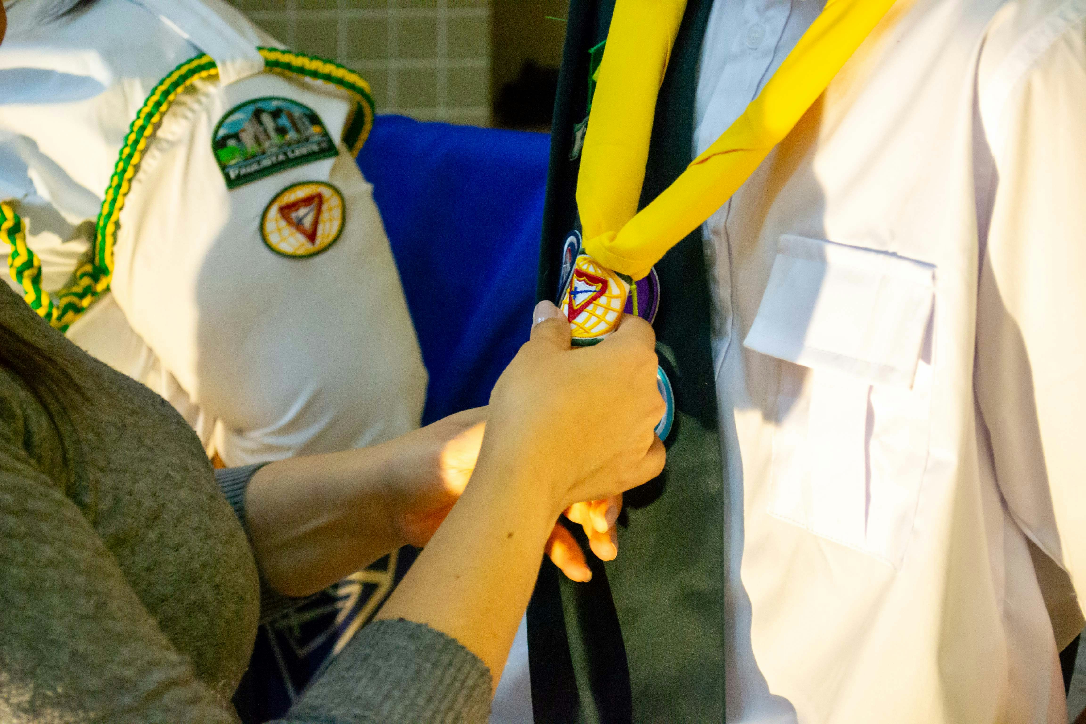 Tie the Knot: A Scout's Patchwork Moment