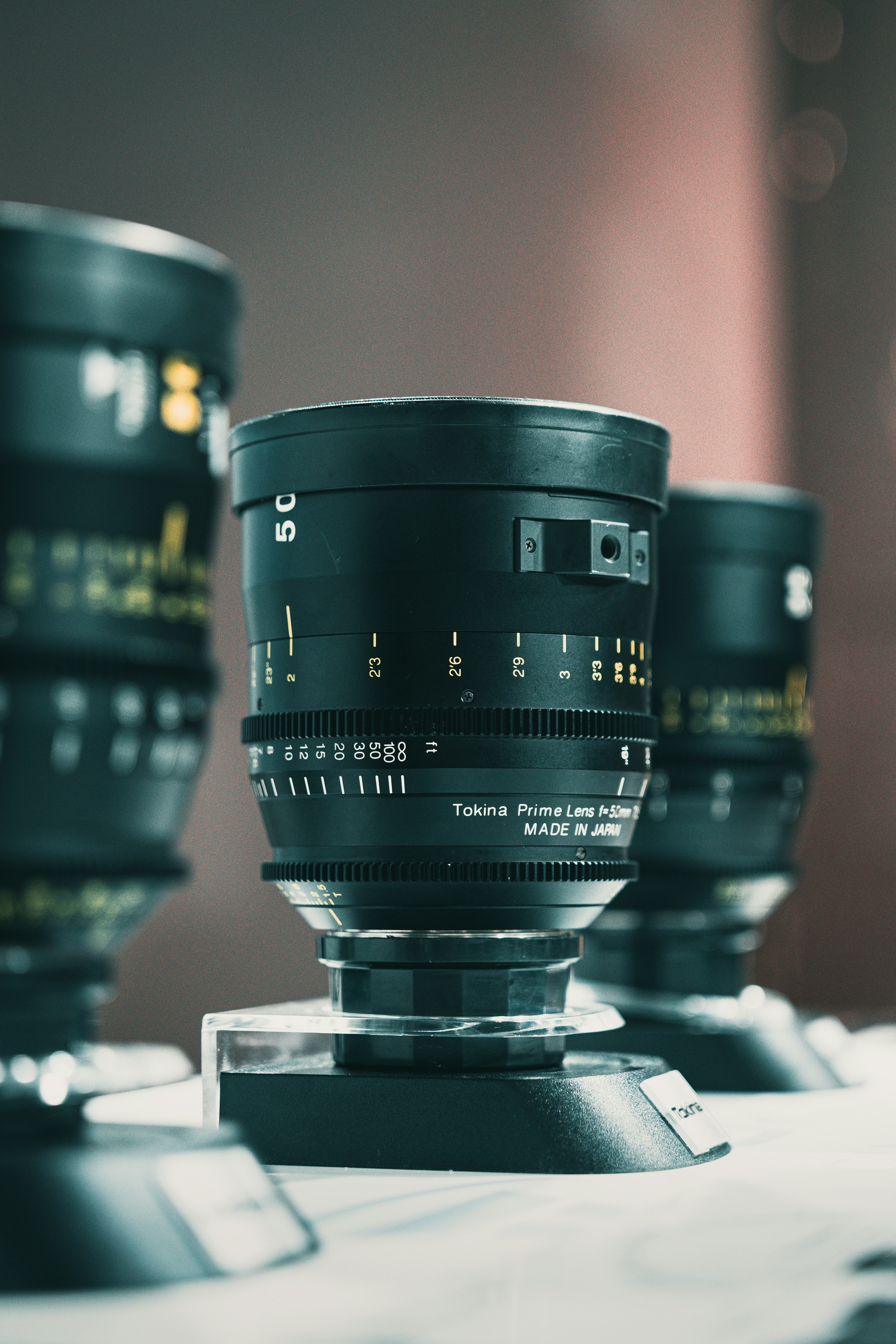 A Trio of Telephoto Lenses: Stillness, Focus, and Craft on the Studio Stand