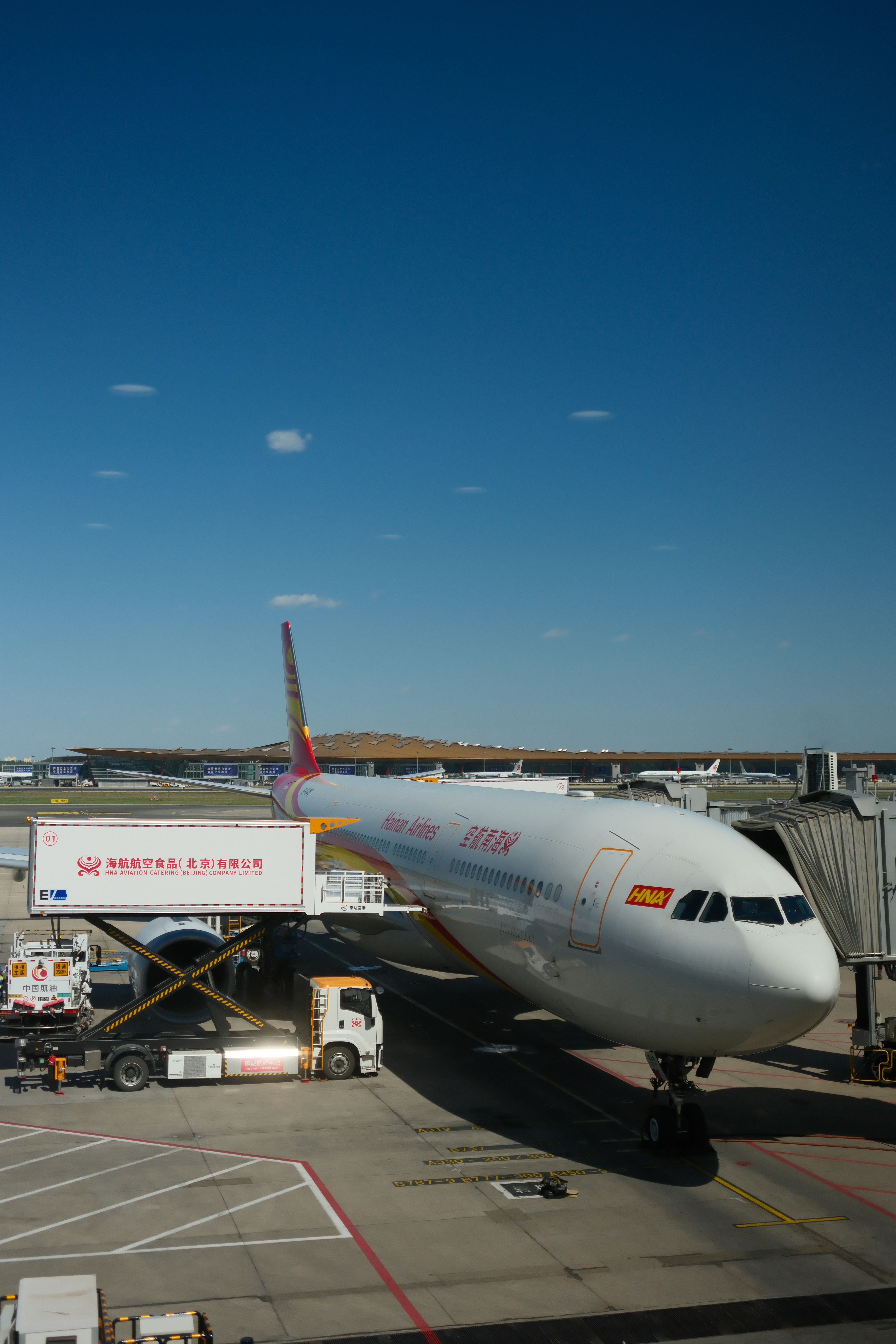 Boarding Daylight: A Wide-Body At The Gate