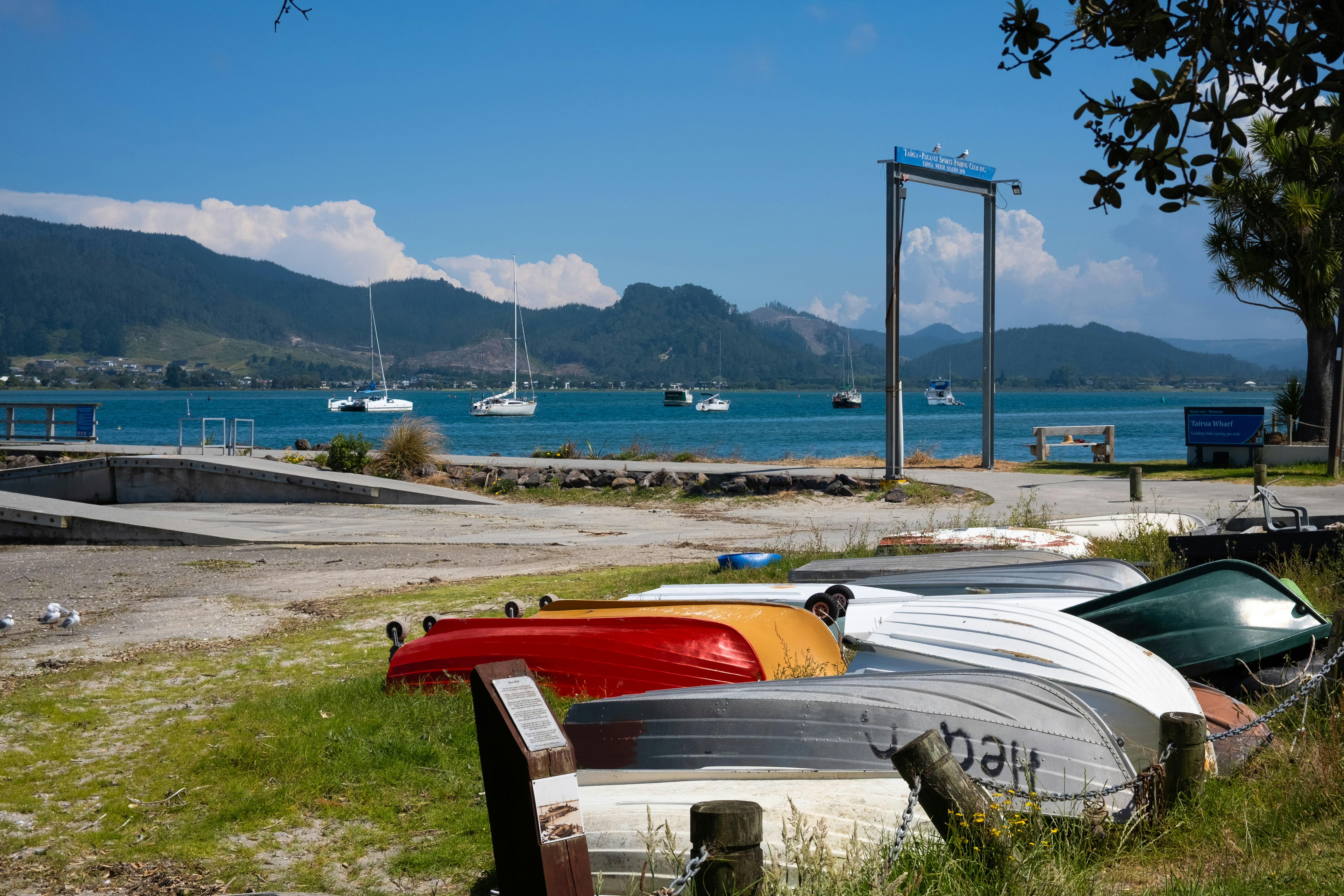 Boats at Rest: A Morning by the Shoreline