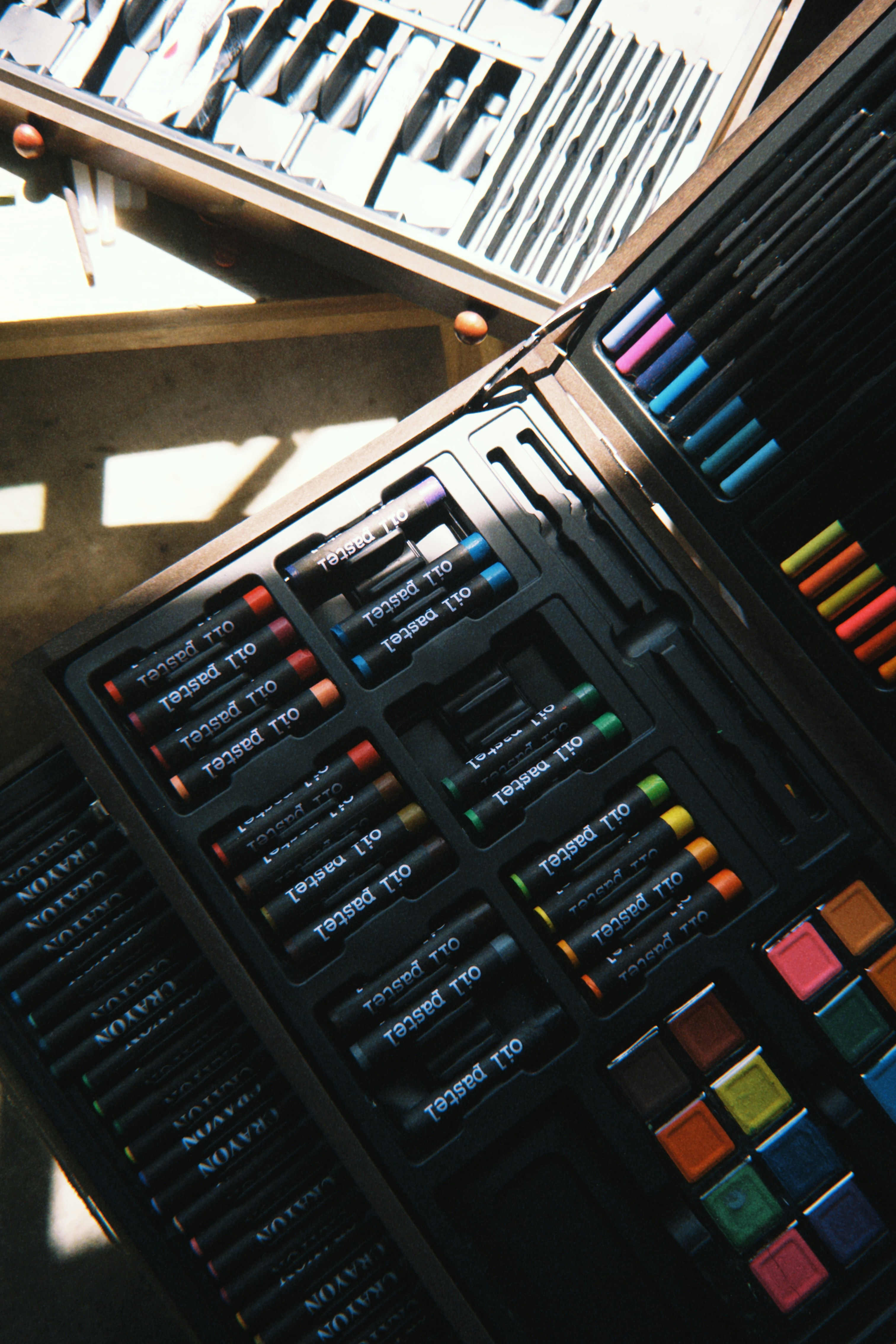 Palette of Hidden Color: A Drawer of Pastels and Pigments