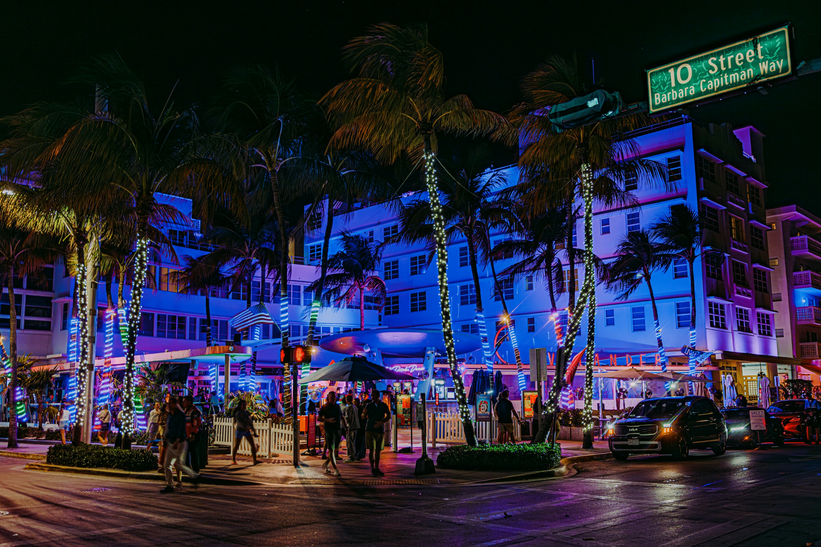 Neon Night on Ocean Drive