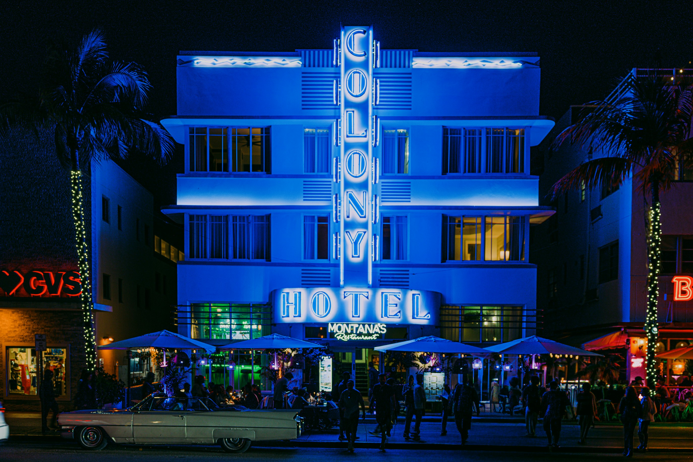 Neon Pulse Over Sunset Boulevard