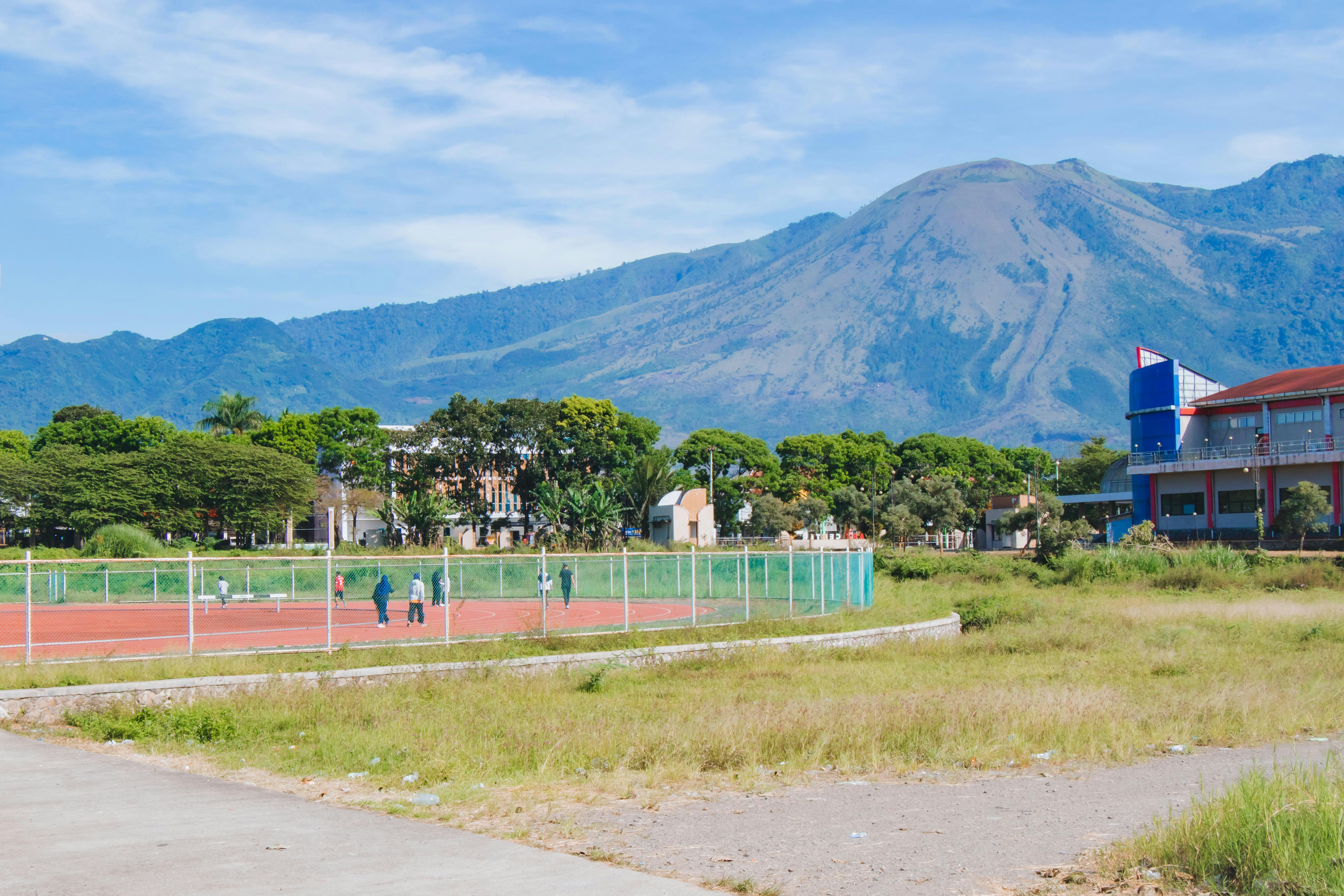 Parkside Courts Under Ridge: A Quiet Day by the Field