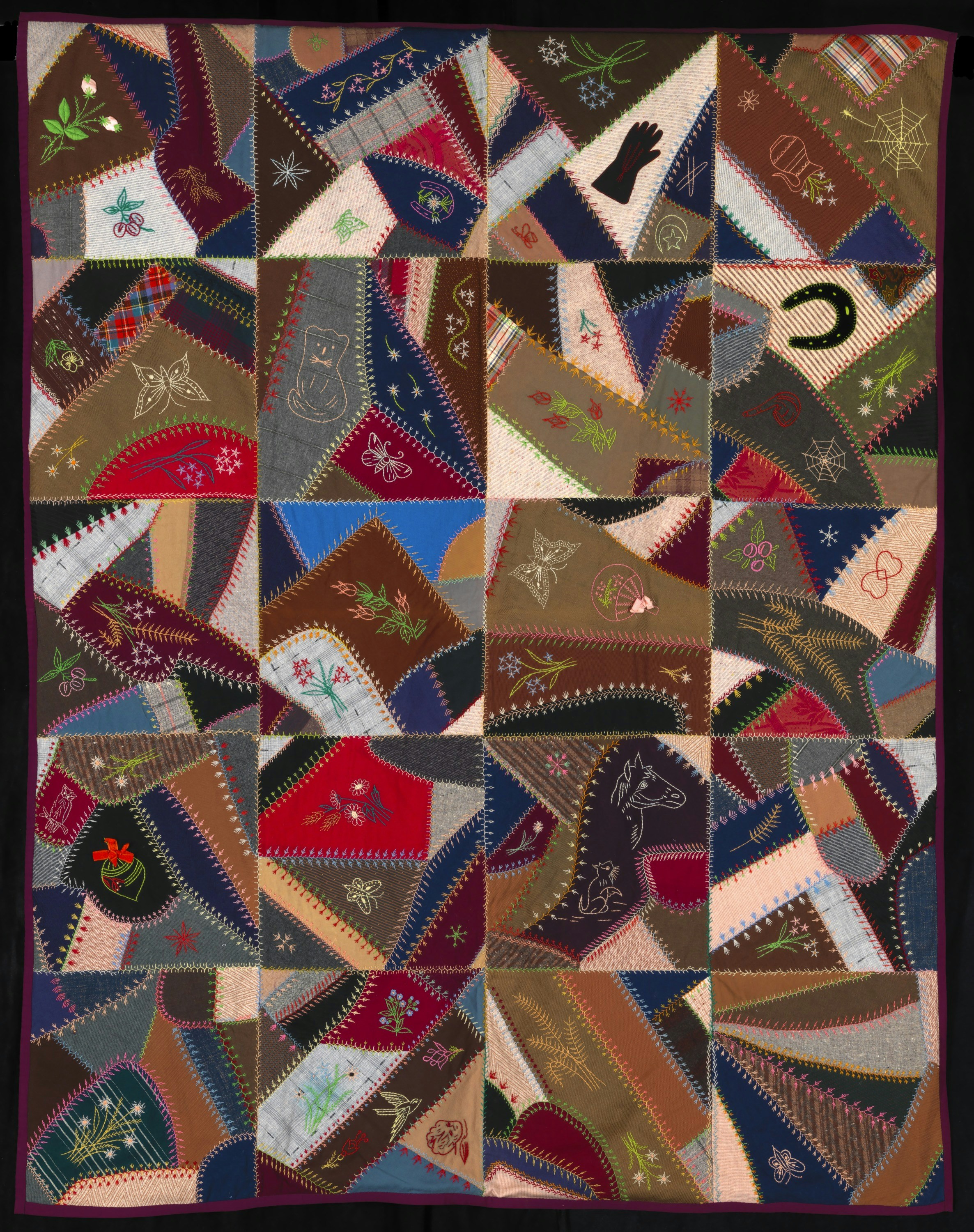 Patchwork Prism: A Kaleidoscope of Quilted Pieces