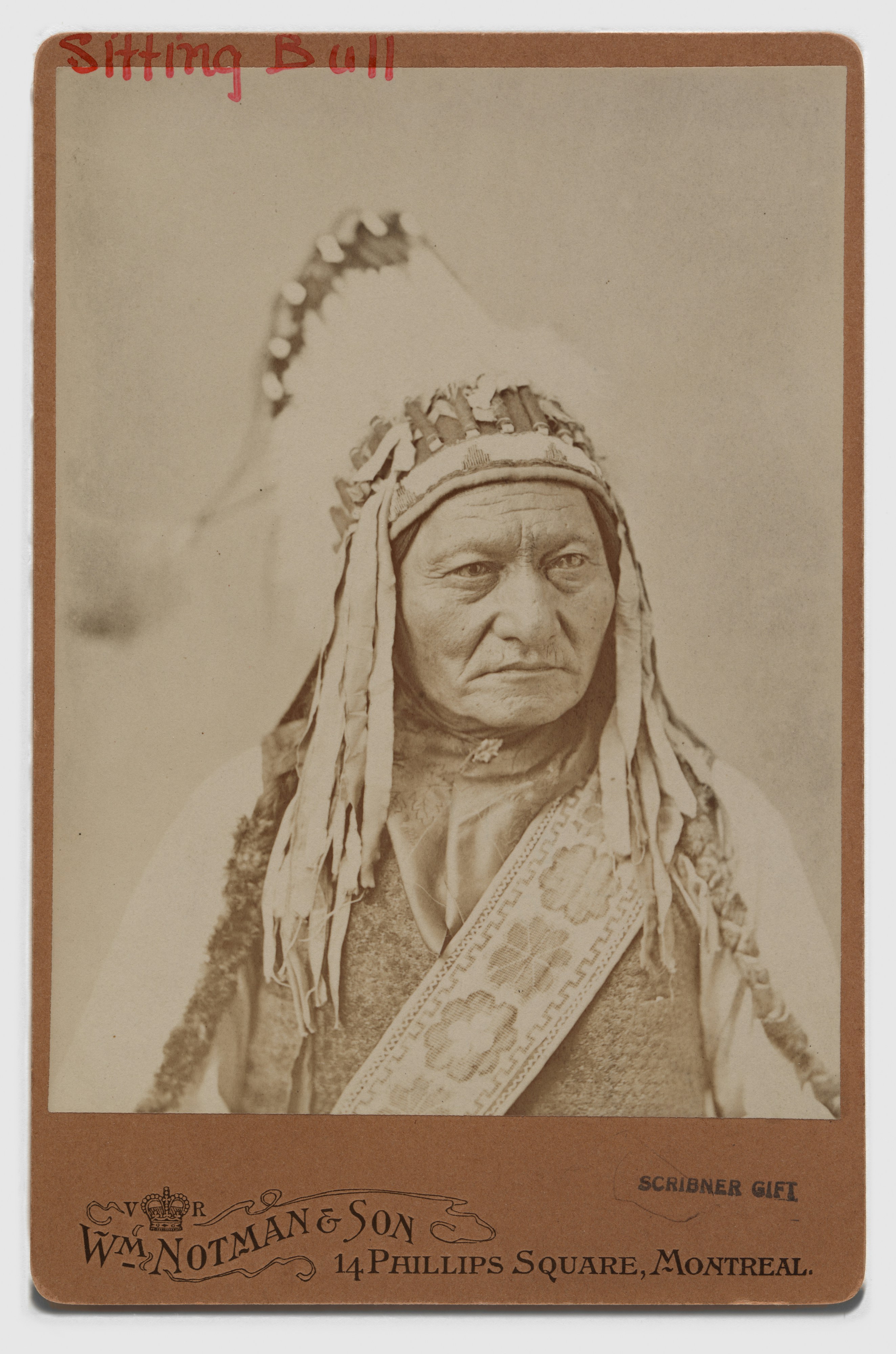 Seamed Wisdom: Portrait of a Native Elder in Traditional Regalia