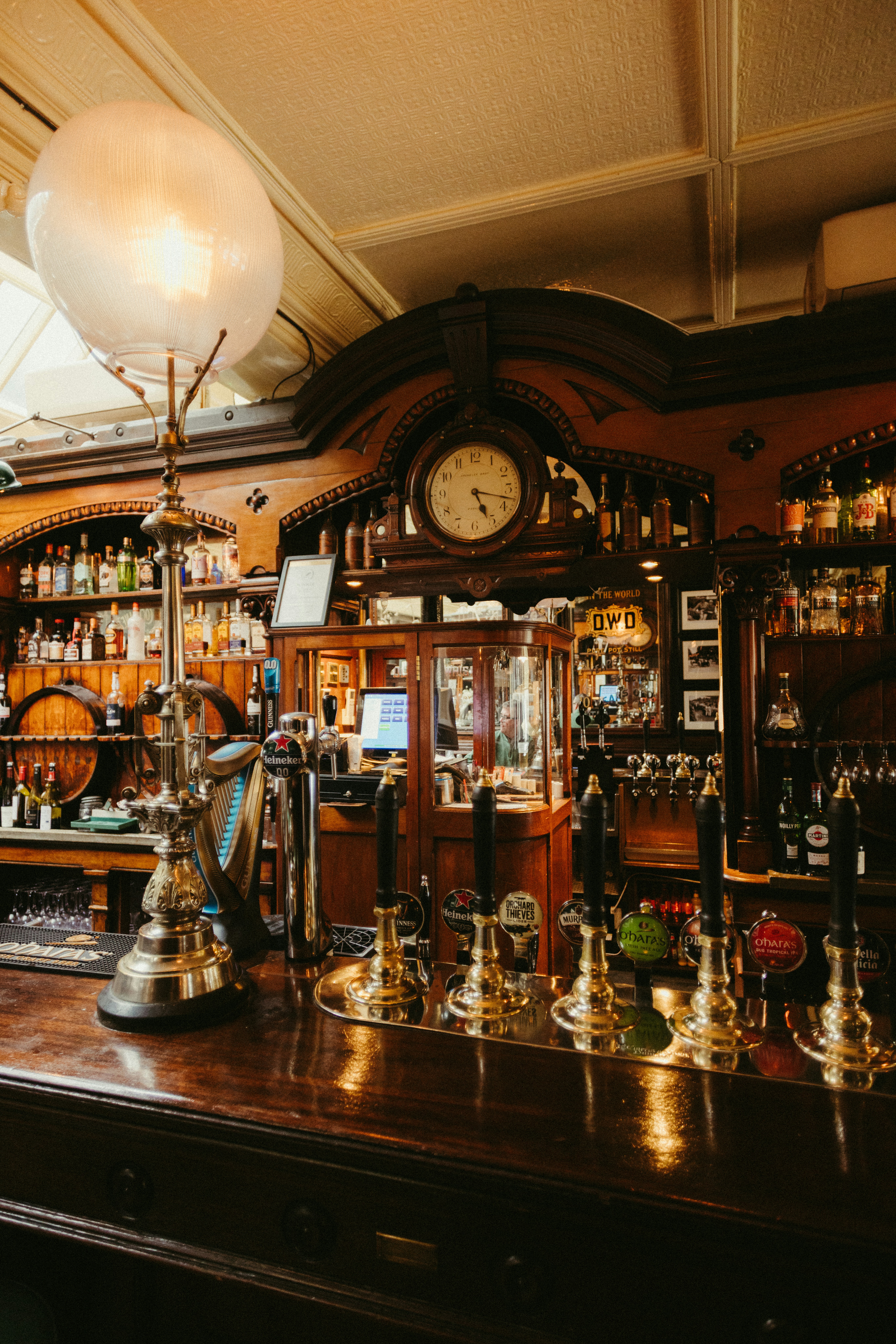 Amber Glow at the Crown Bar: Clock and Tap Ensemble