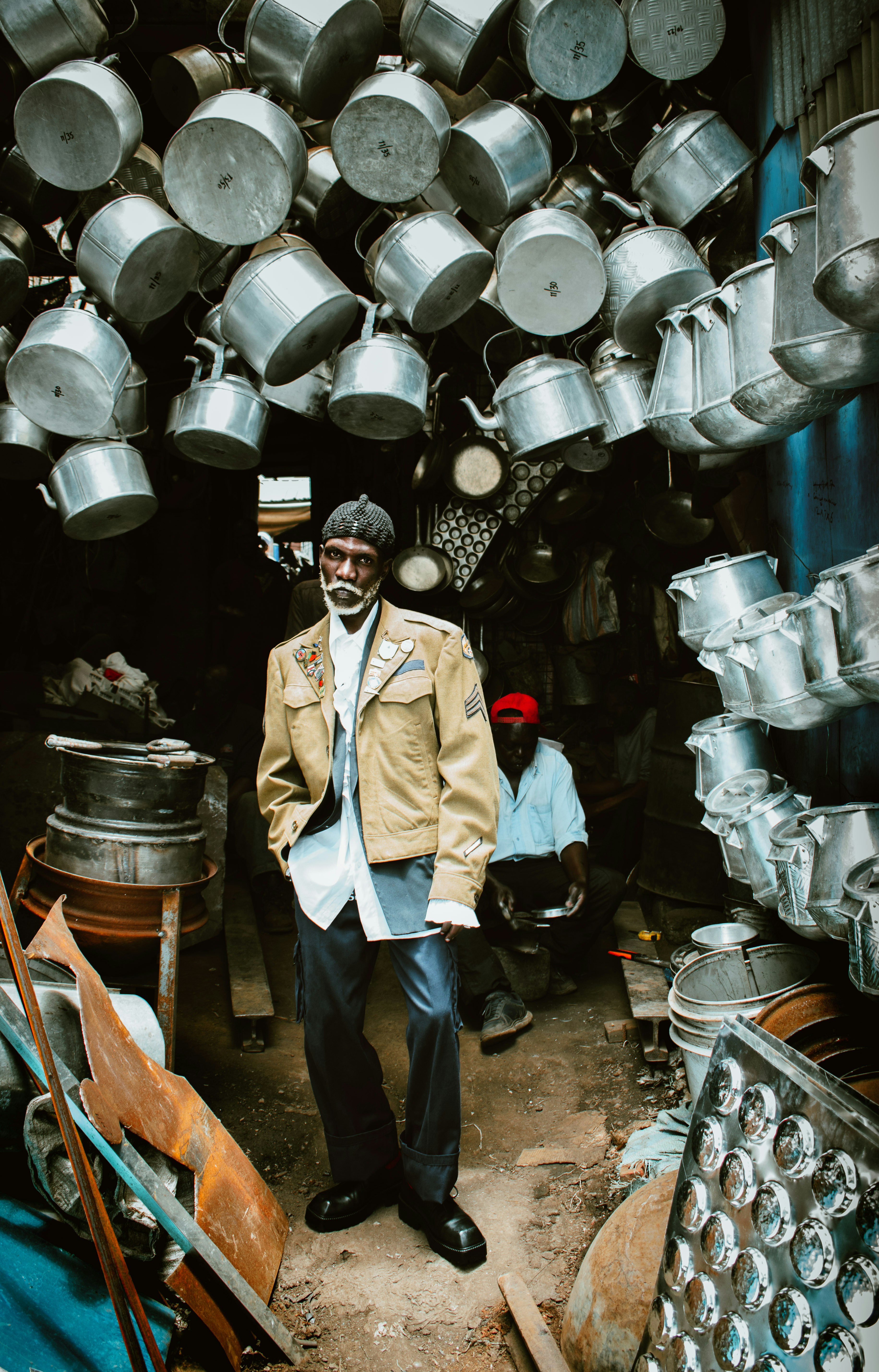 The Warehouse Gentleman: A Portrait Among Mundane Metal