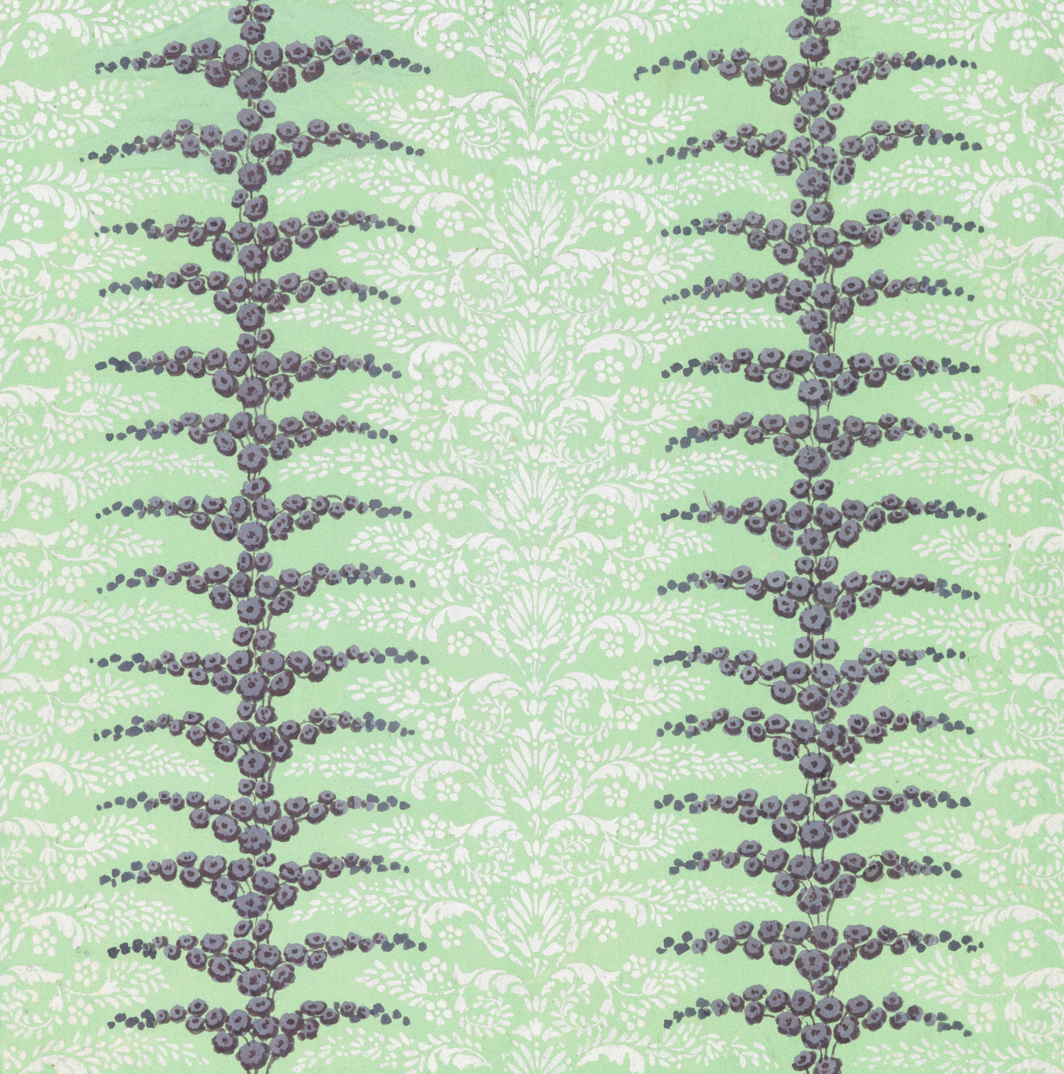 Green background with two vertical grey beaded patterns. photo – Free ...