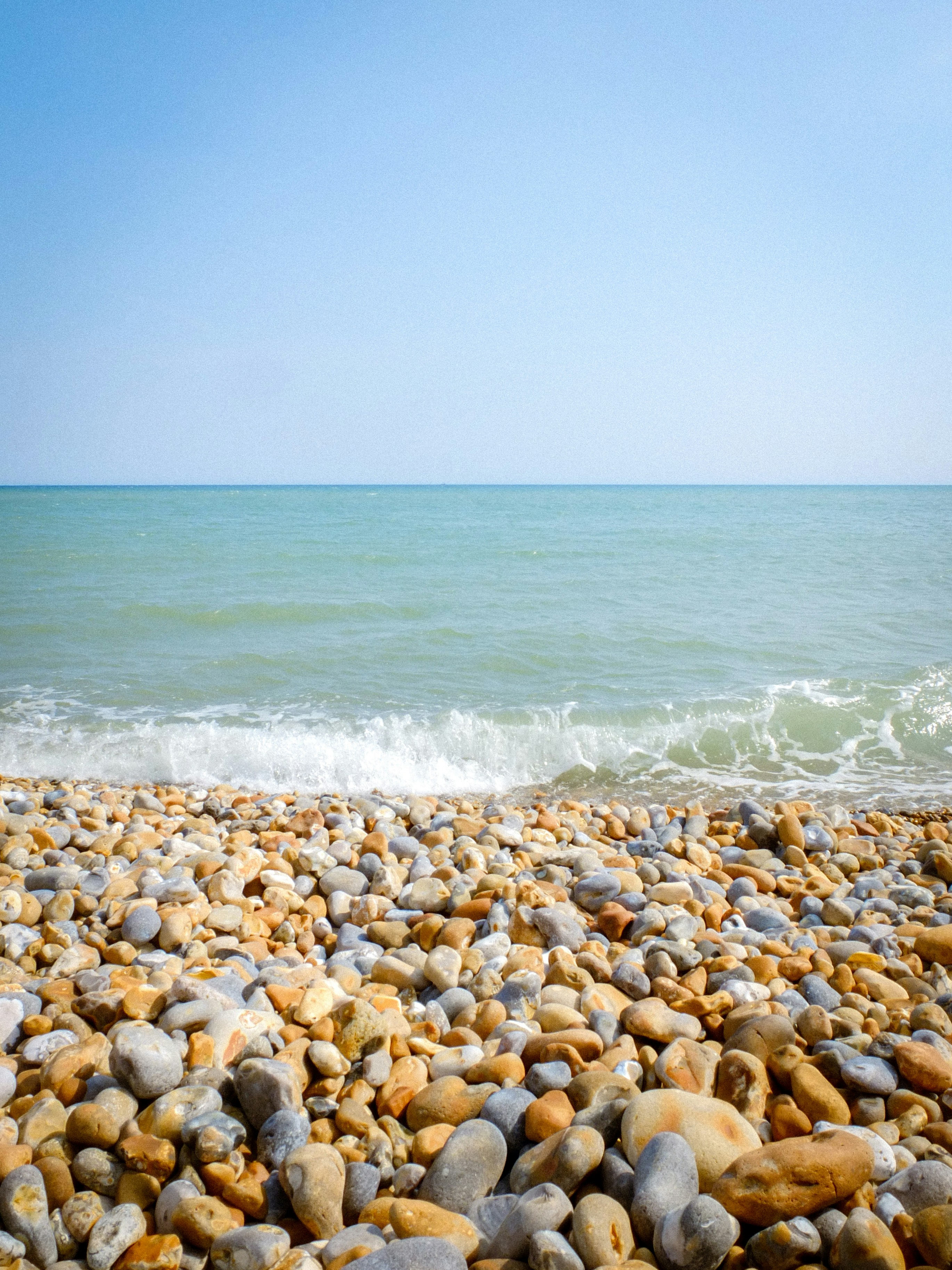 Pebble Crown on the Shoreline