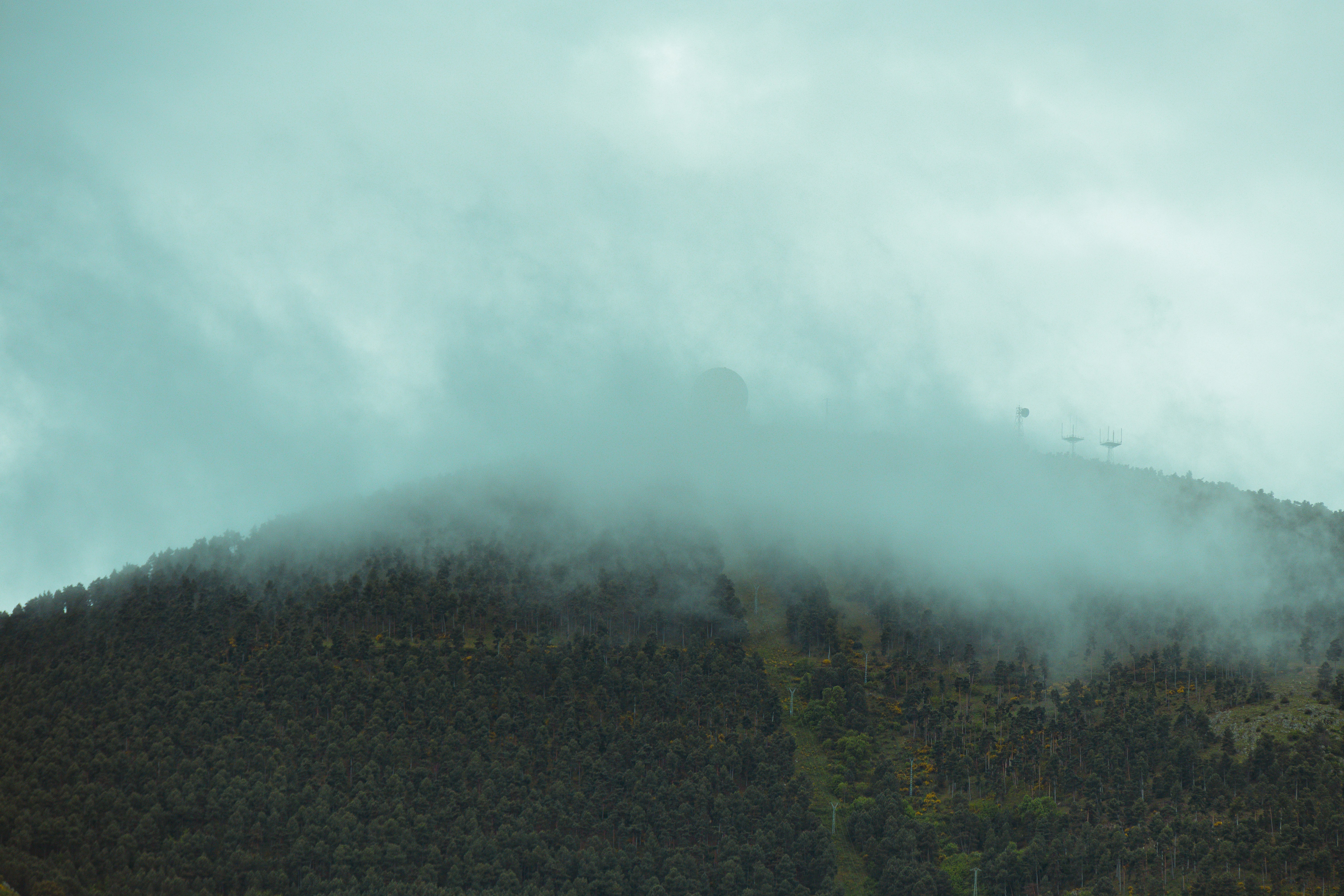 Mist-Lift over a Quiet Ridge
