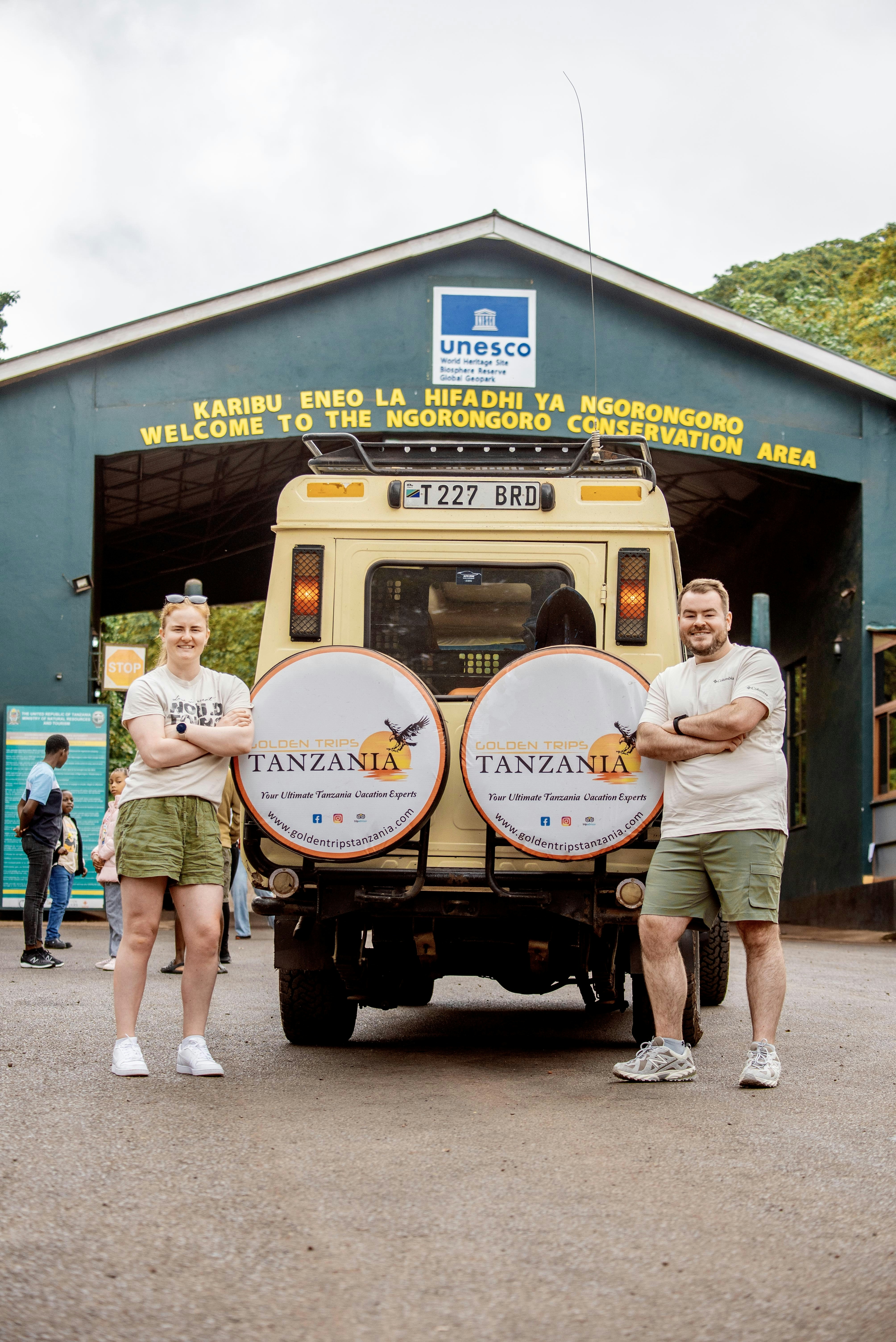 Guardians of the Gate: Tour Vehicle at Ngorongoro