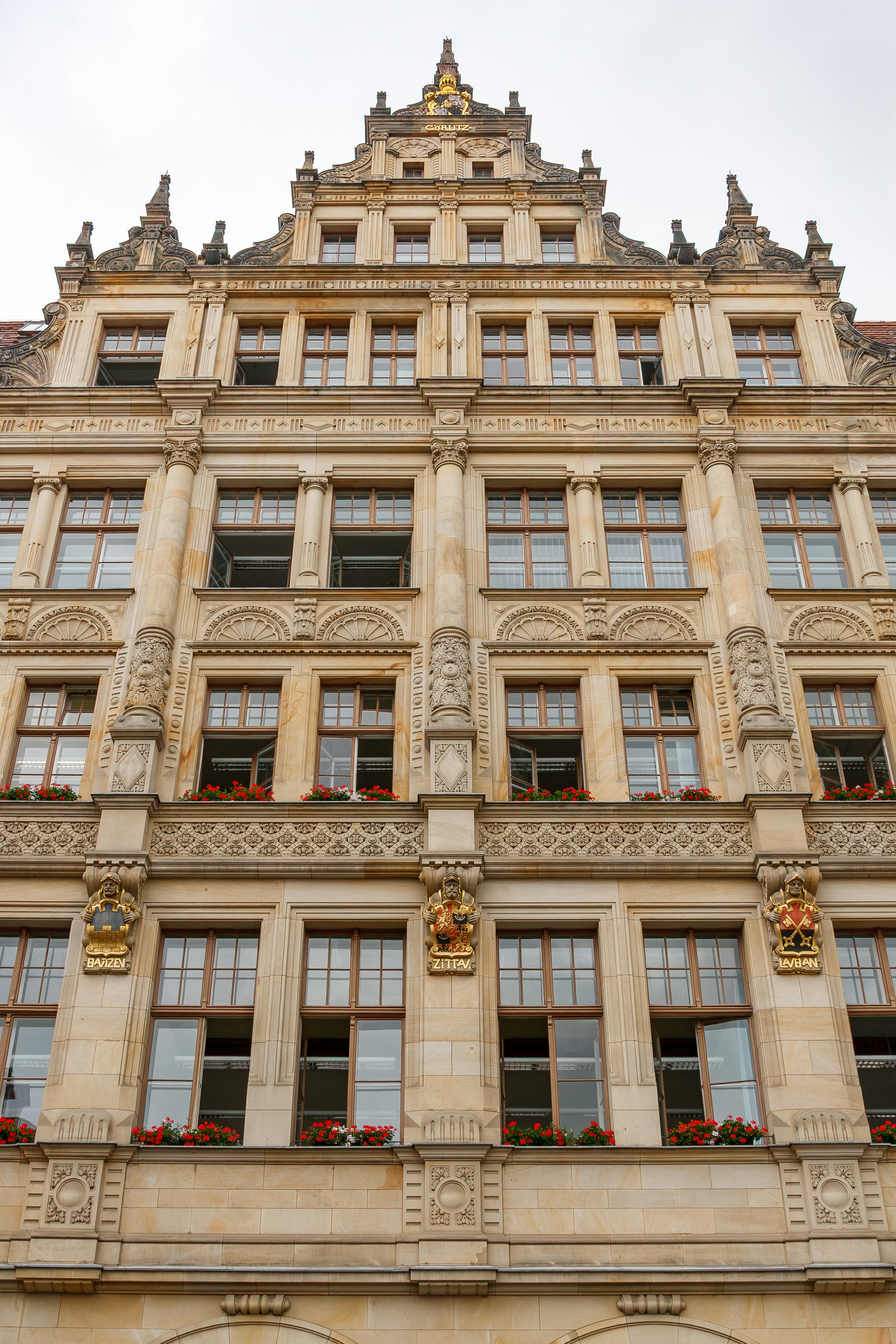 Ornate Facade Reaches Skyward