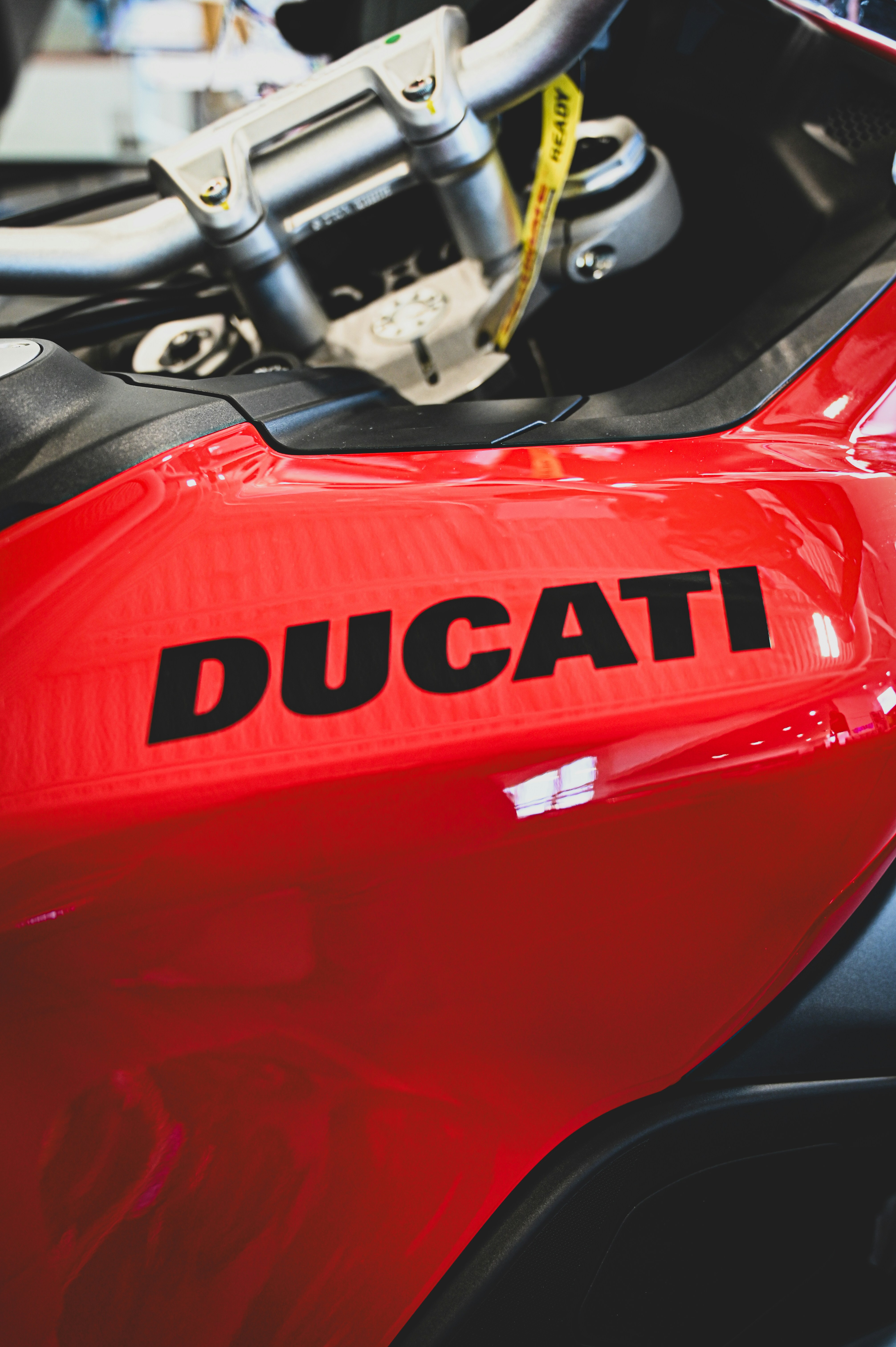 Crimson Power: Ducati’s Bold Red Frame