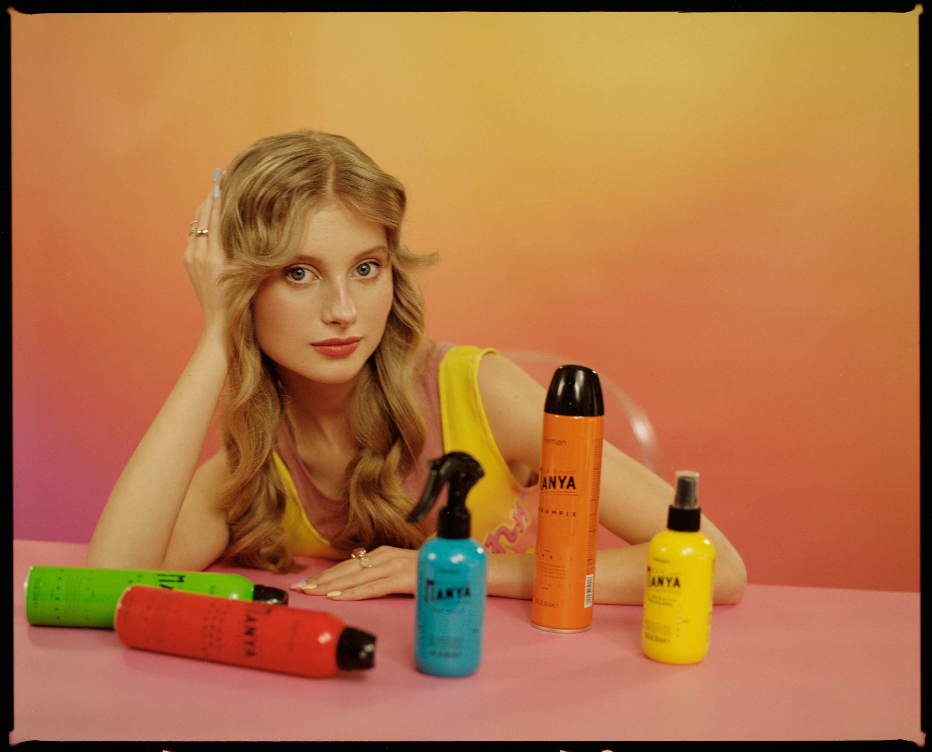 Sunset Studio: A Portrait of Colorful Styling