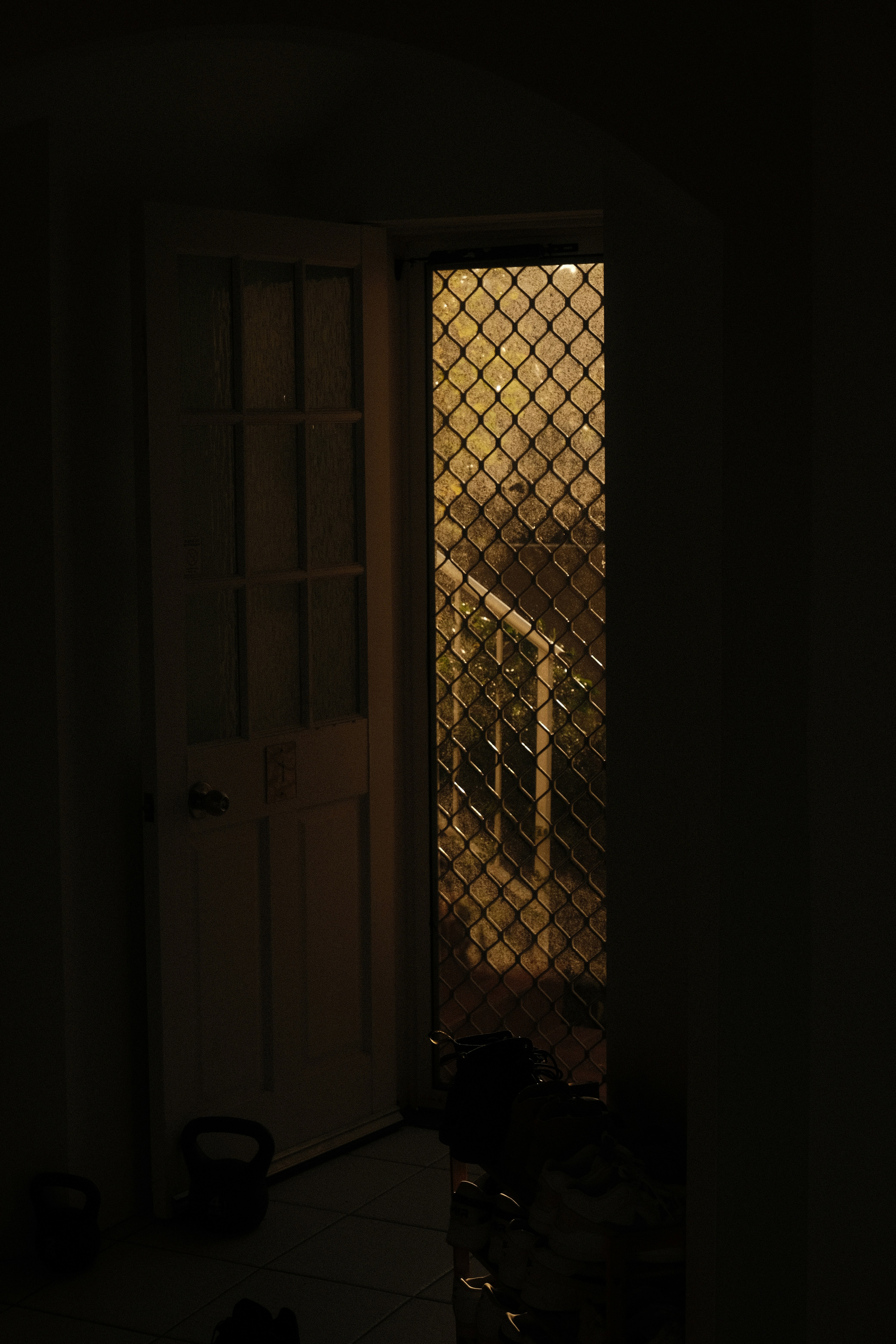 Evening Air Through a Screened Door