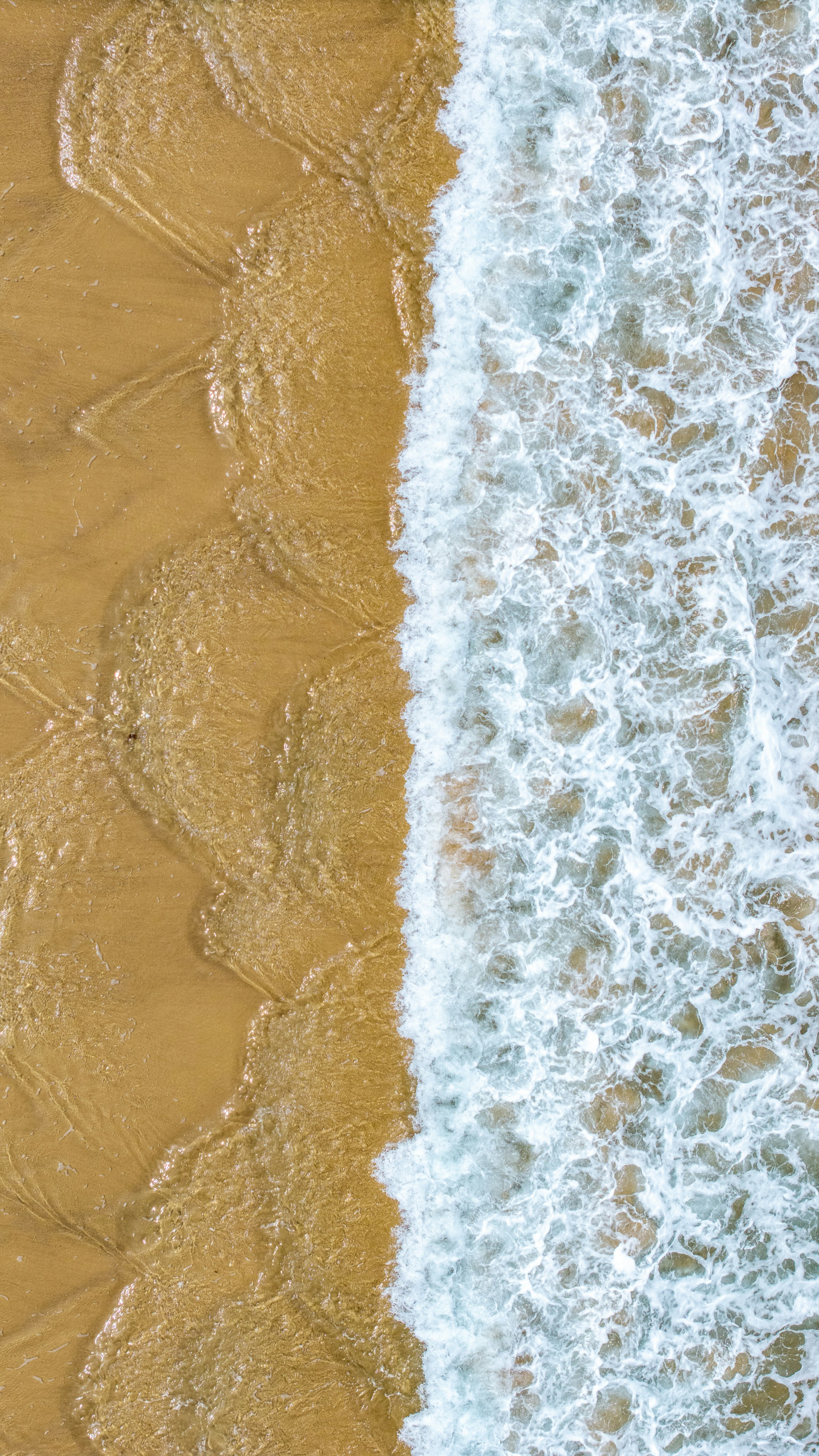 Tide Trace: Aerial Patterns along the Shore