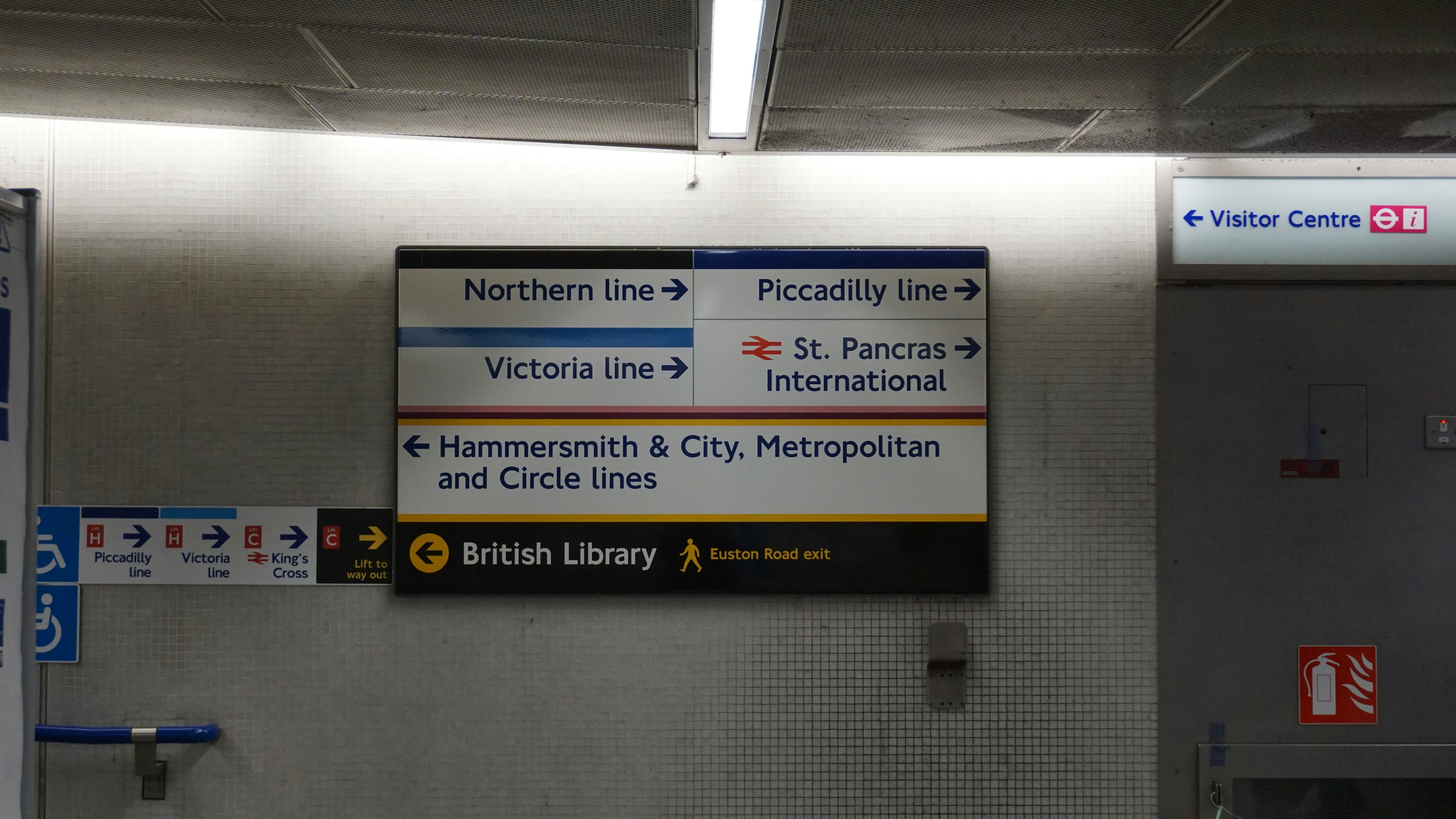 Signpost Atlas: Directional Cues in the Underground