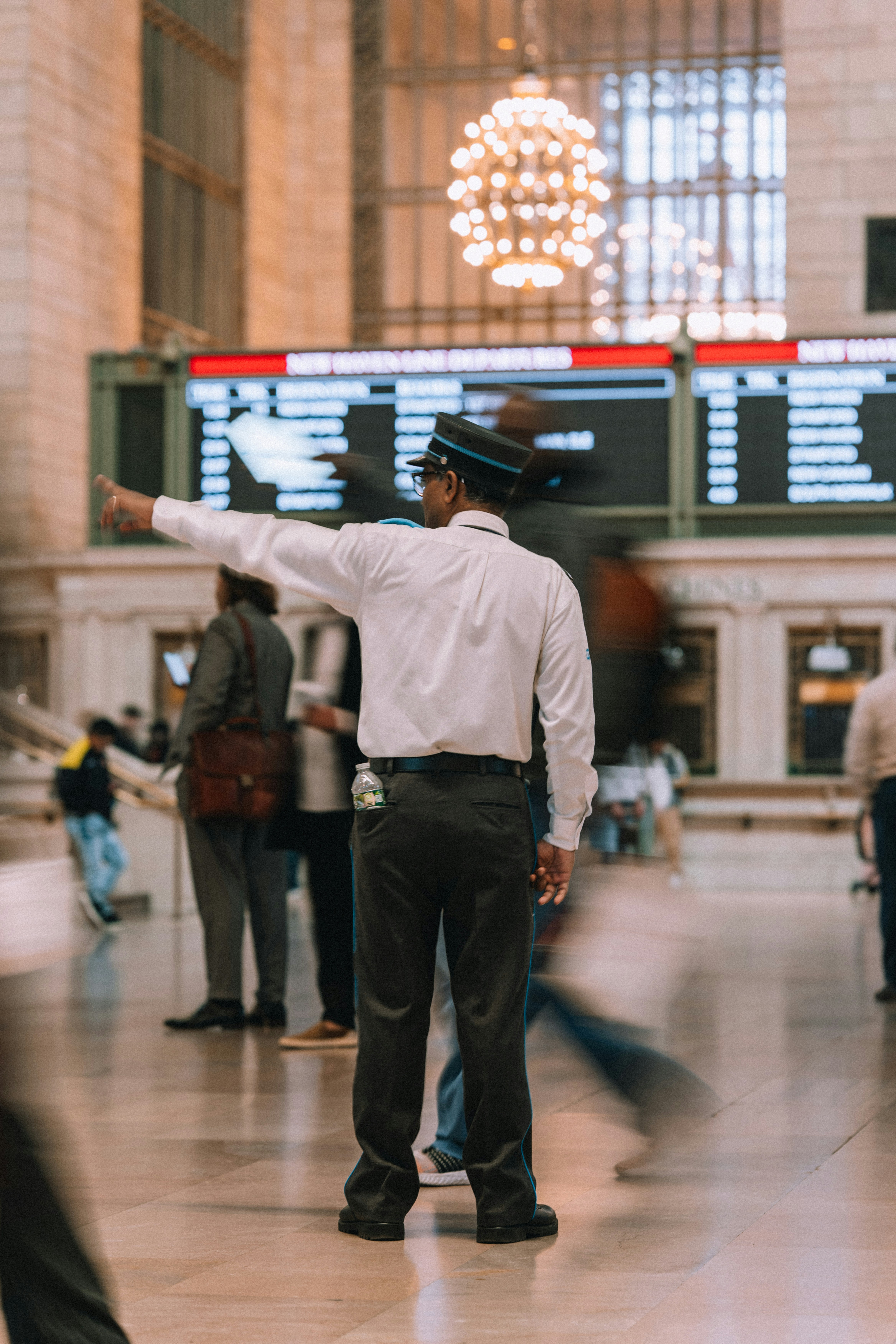 Conductor of Movement in a Grand Hall