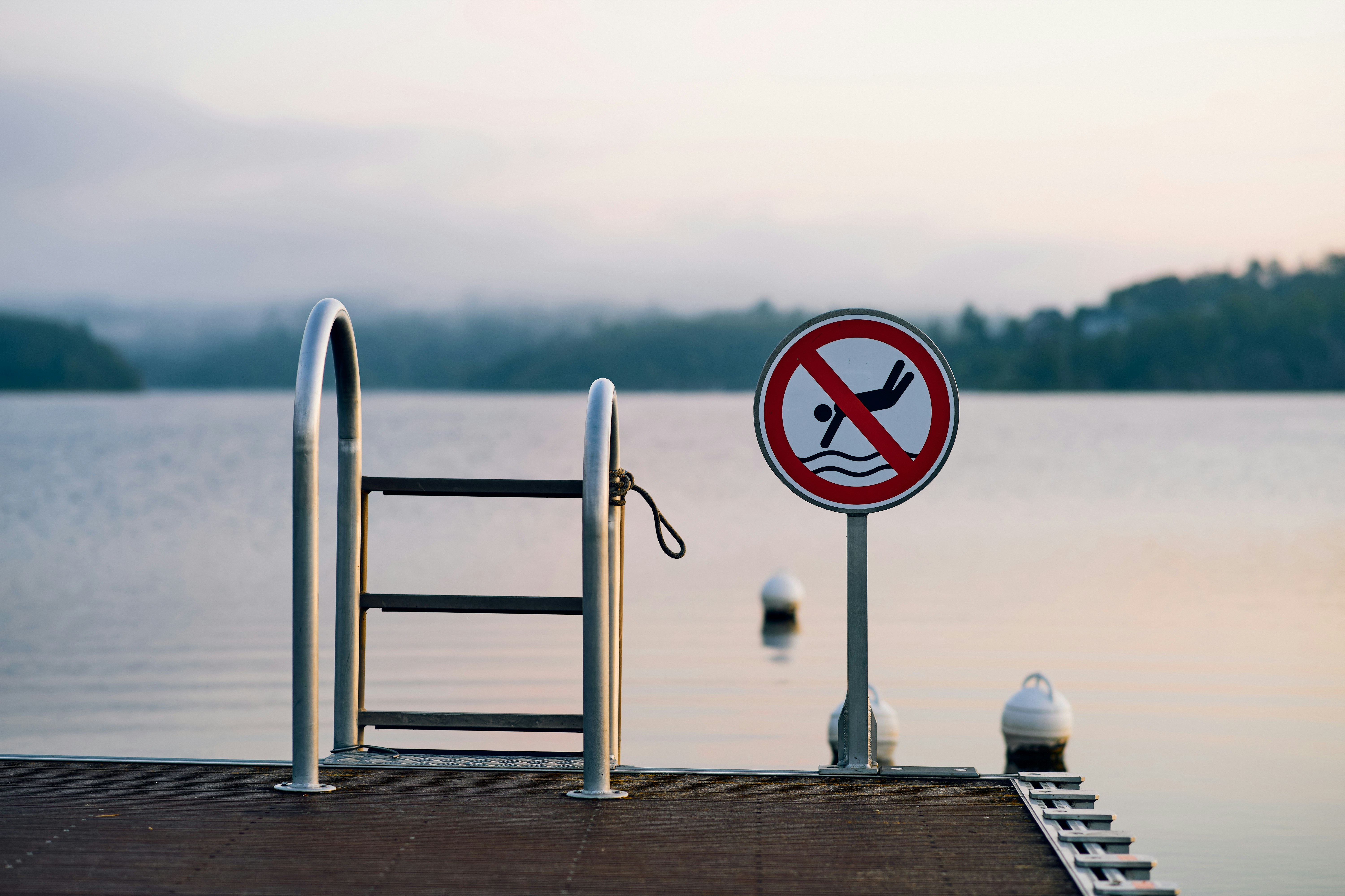 No-Entry at the Quiet Dock