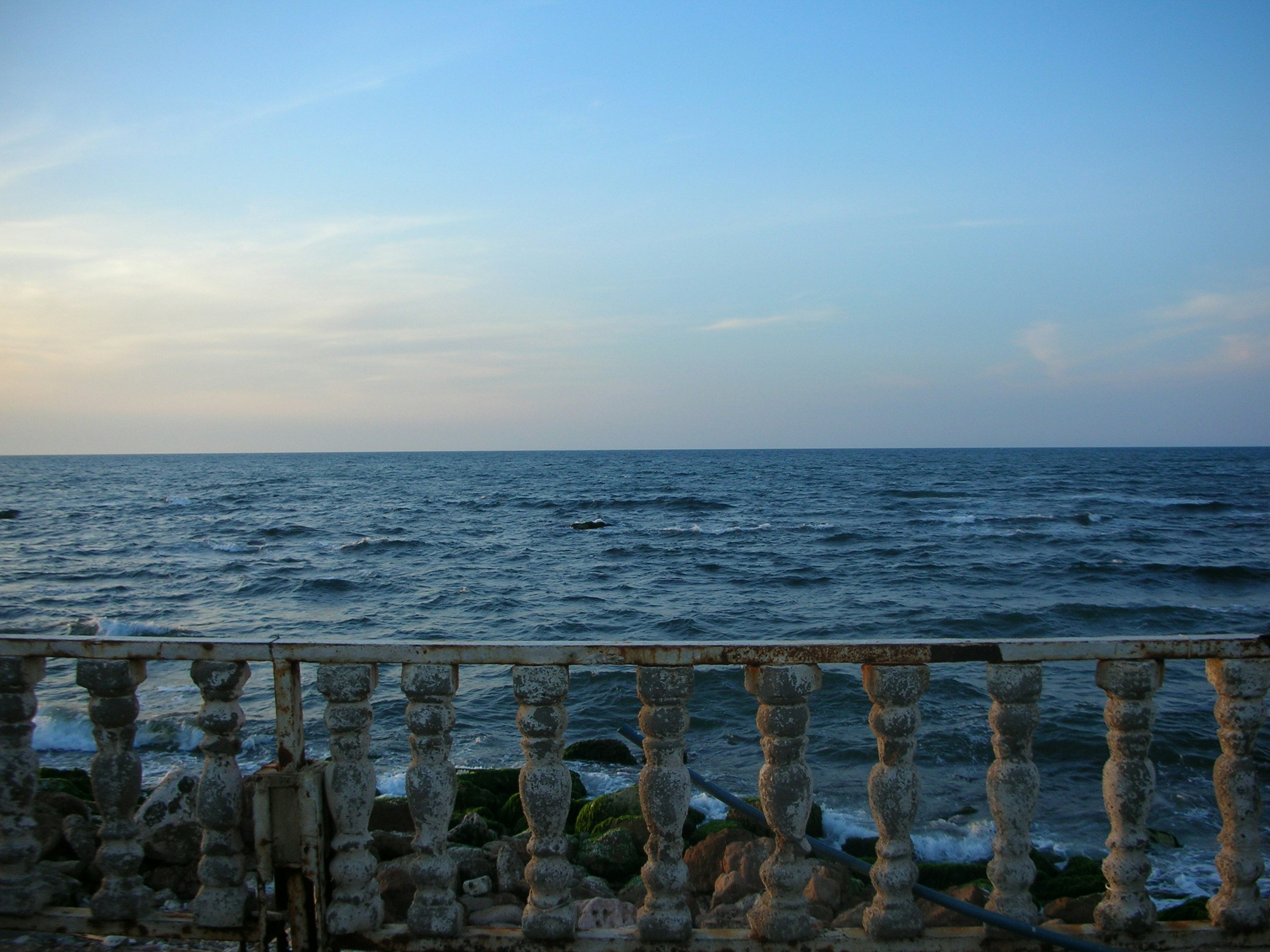 Sea Vista Beyond the Stone Terrace